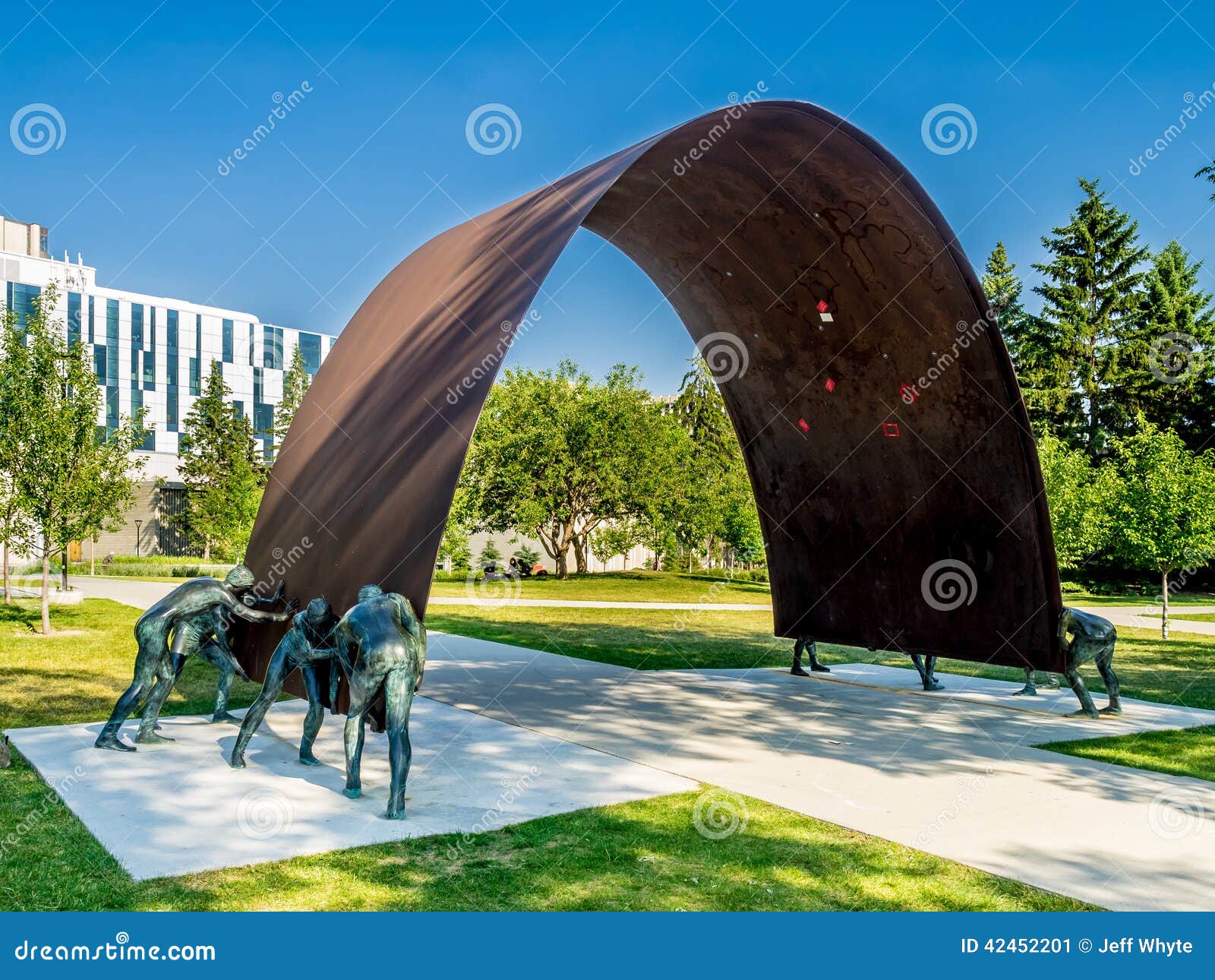 Art Public à L'université De Calgary Photo éditorial - Image du raisons ...