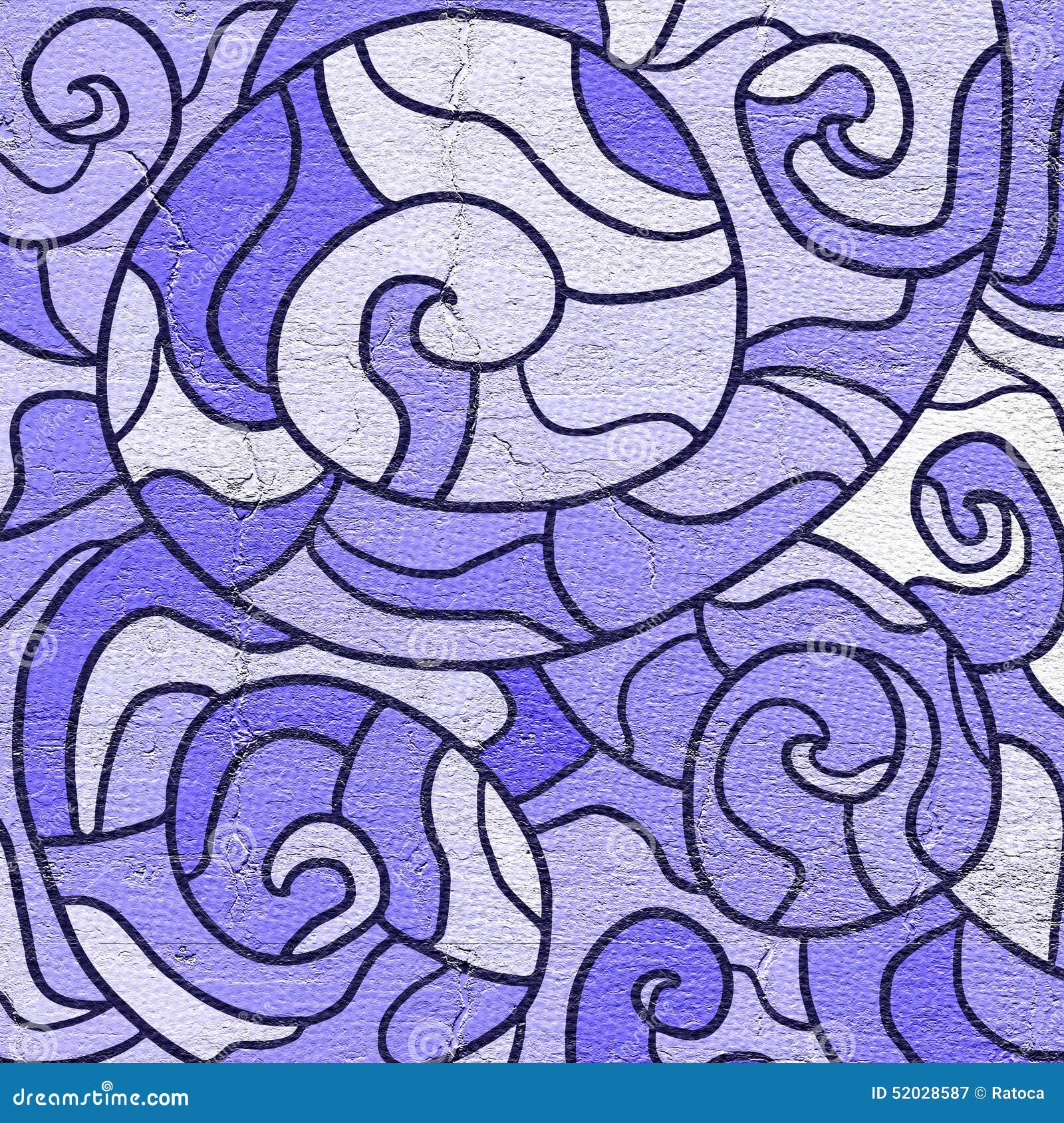 Purple And Blue Wallpaper Pattern