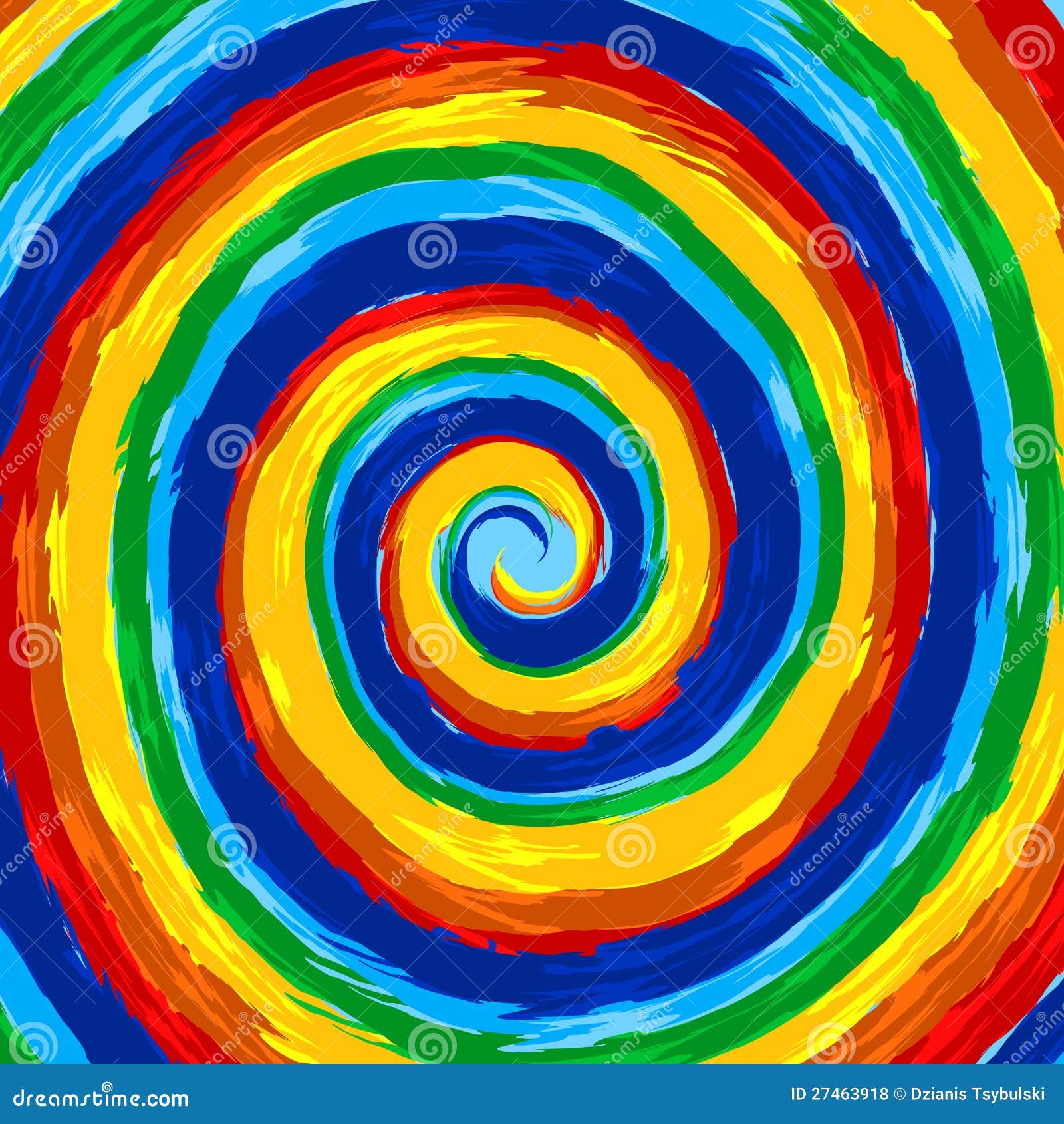 Art Rainbow Abstract Swirl Vector Background Stock Vector ...
