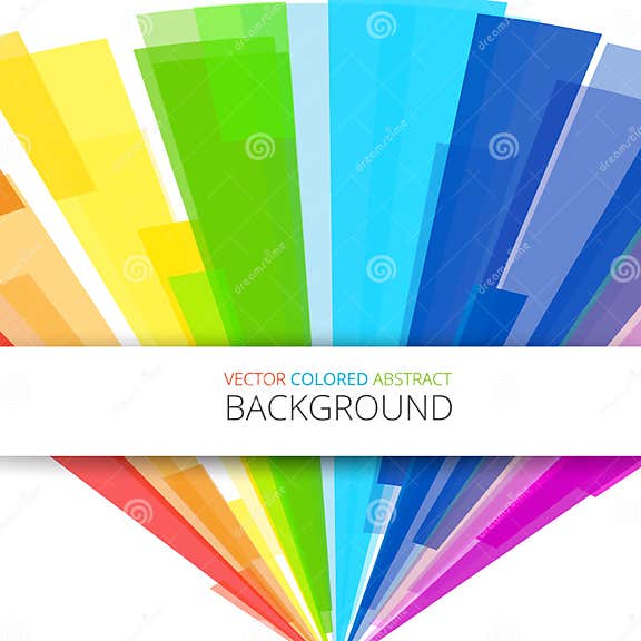Art Rainbow Abstract Vector Background Stock Vector - Illustration of ...
