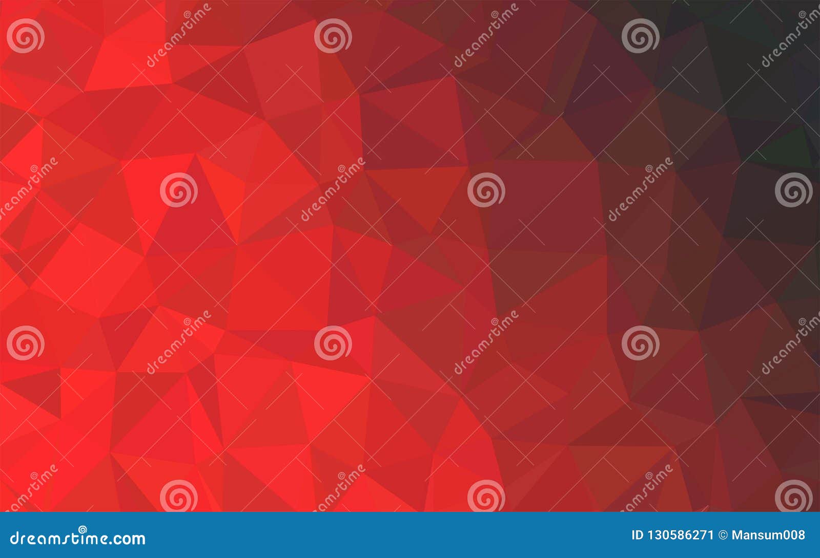 Art Red Color Polygon Abstract Pattern Background Stock Illustration ...