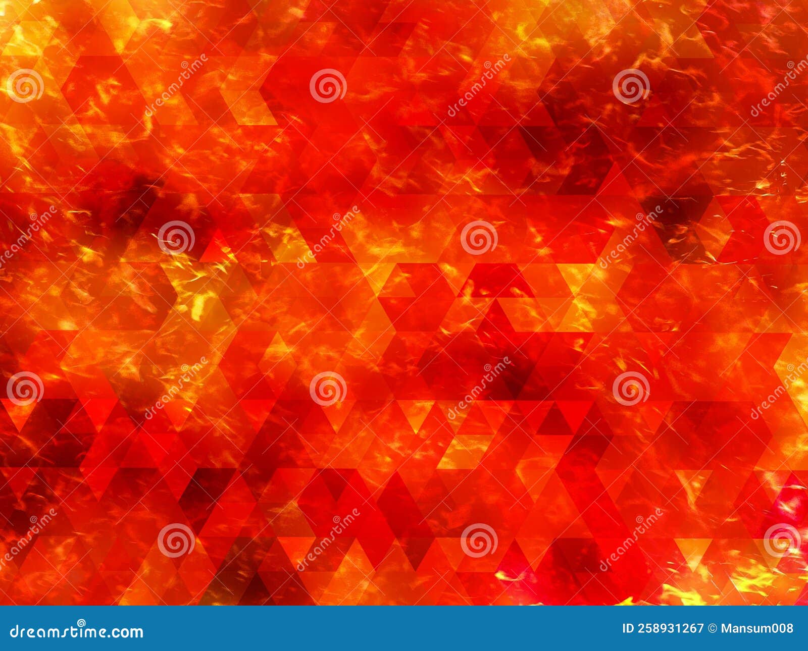 Red Fire Color Pattern Background Stock Illustration - Illustration of ...