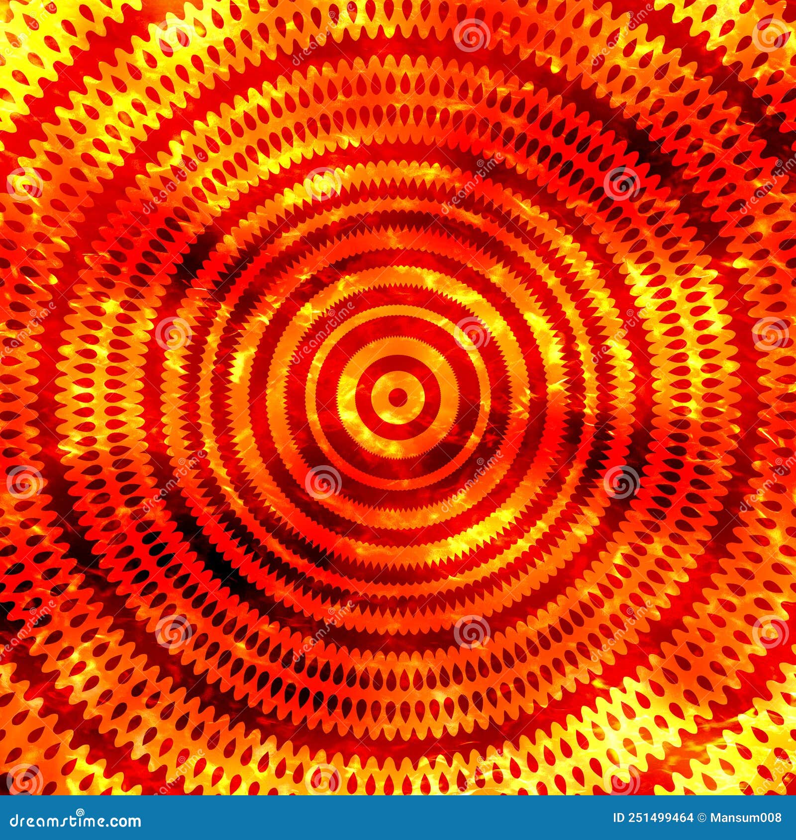 Red Fire Pattern Background Stock Illustration - Illustration of burn ...