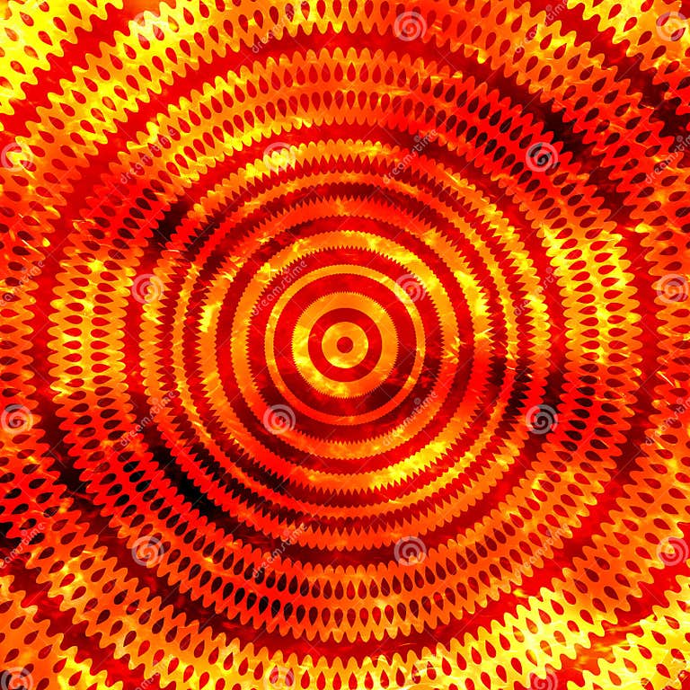 Red Fire Pattern Background Stock Illustration - Illustration of burn ...