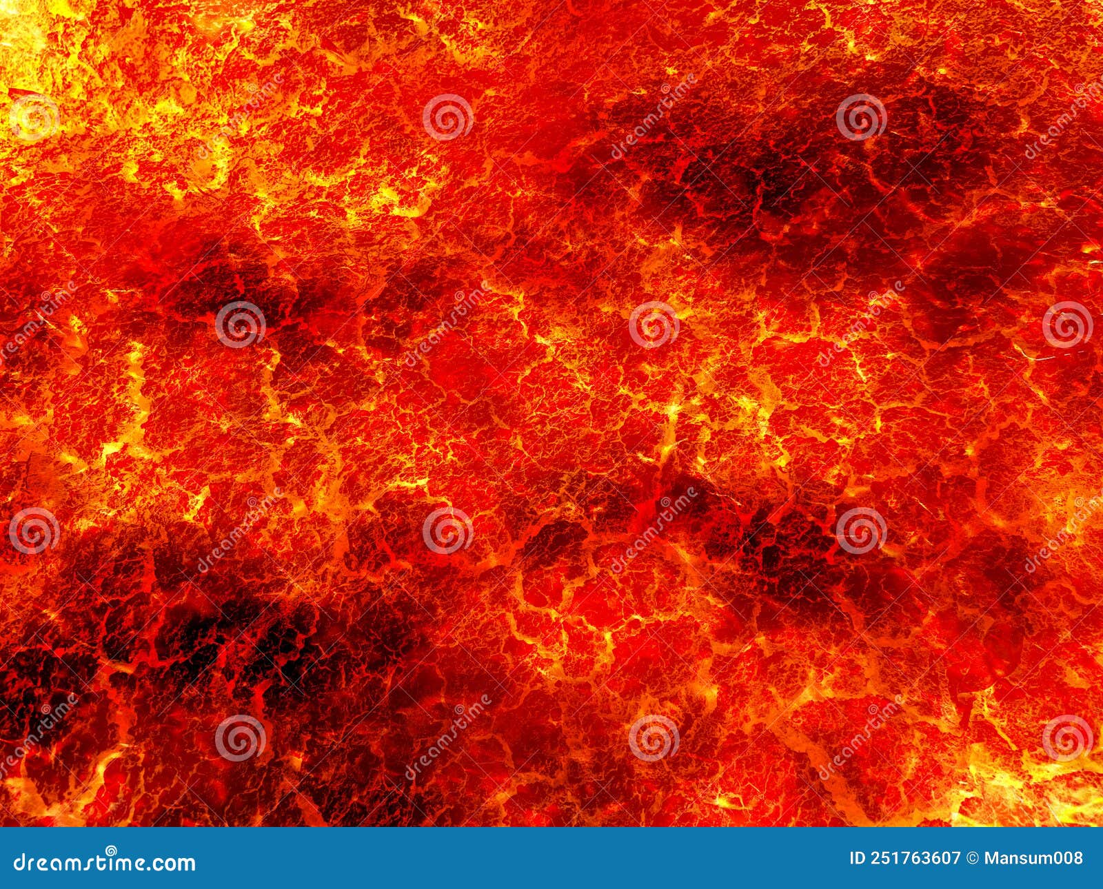 Red Hot Lava Pattern Background Stock Illustration - Illustration of ...