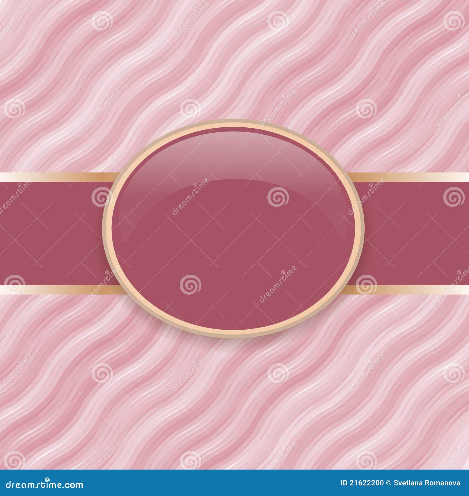 Art retro pink wave cover stock vector. Illustration of greeting - 21622200