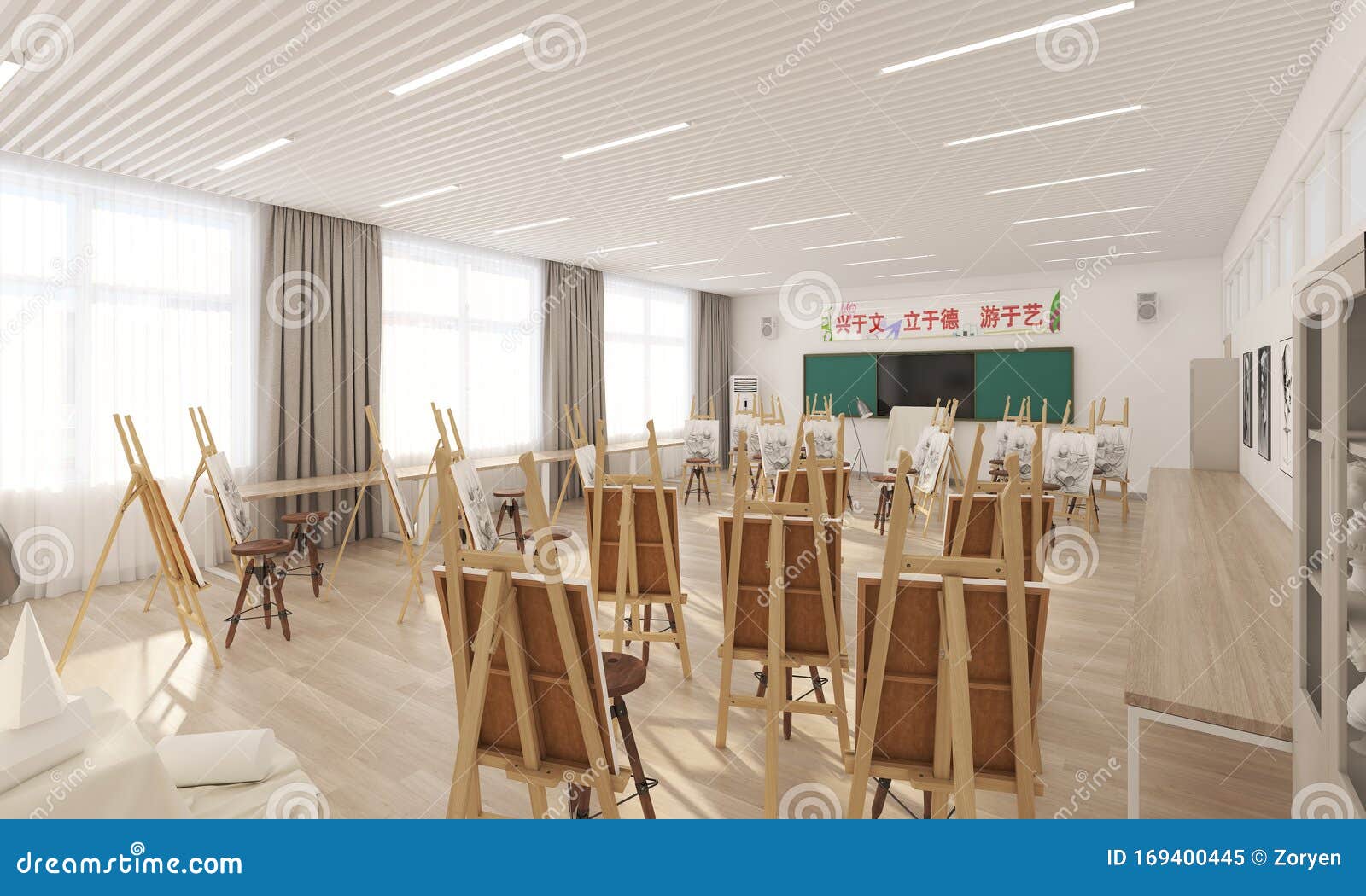 Art room stock image. Image of education, environment - 169400445