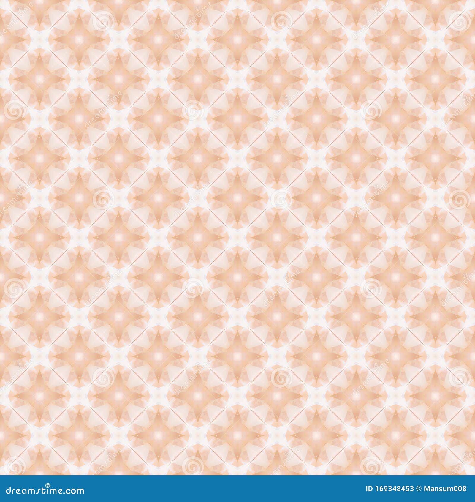 Seamless Pattern Background of Brown Color Stock Illustration ...