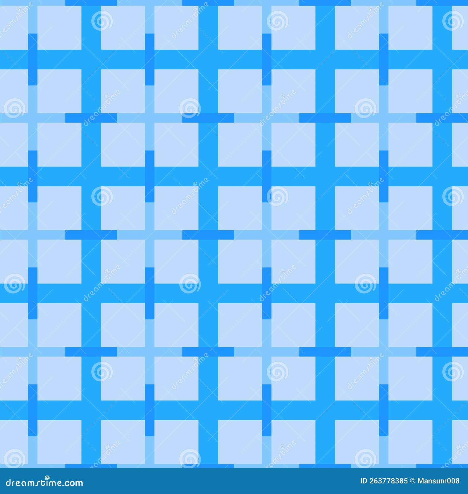 Seamless Pattern with Blue and White Squares. Stock Illustration ...