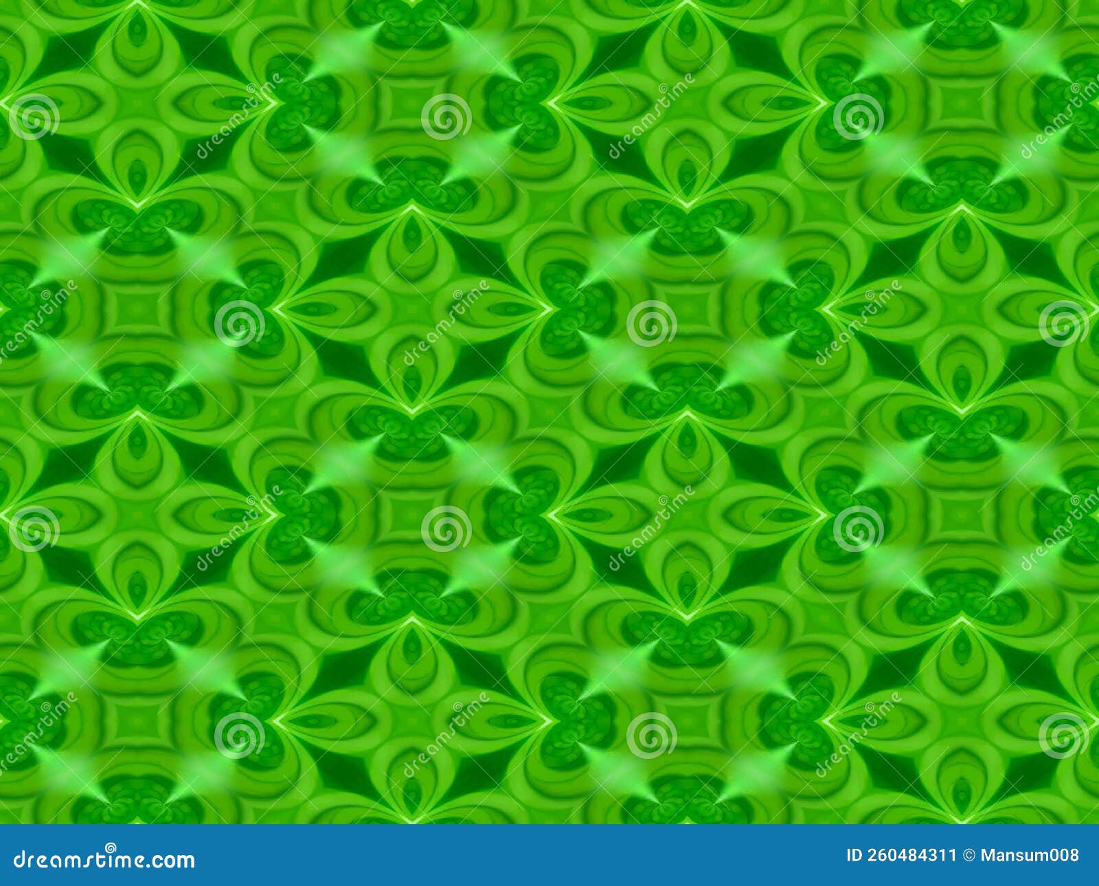 Seamless Pattern of Green Background Stock Illustration - Illustration ...