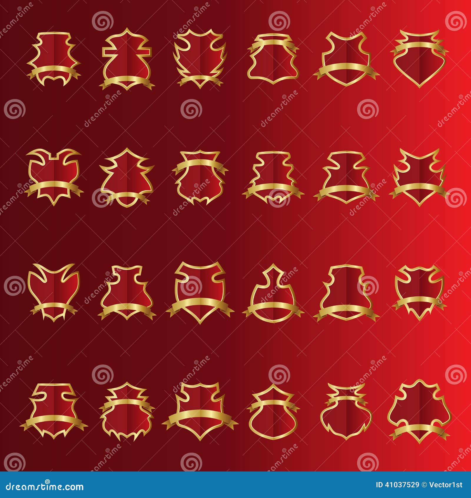 Art shield stock vector. Illustration of safeguard, design - 41037529