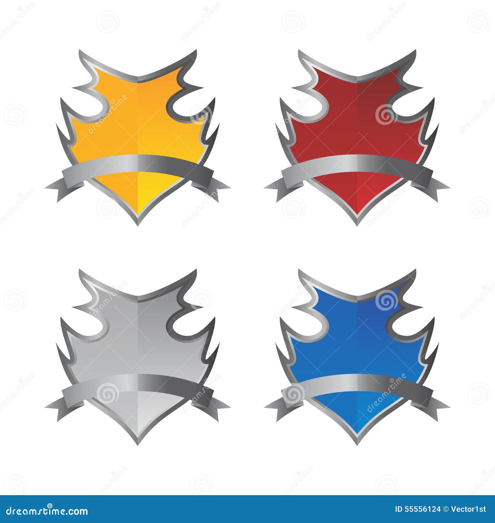 Art shield stock vector. Illustration of protection, illustrated - 55556124