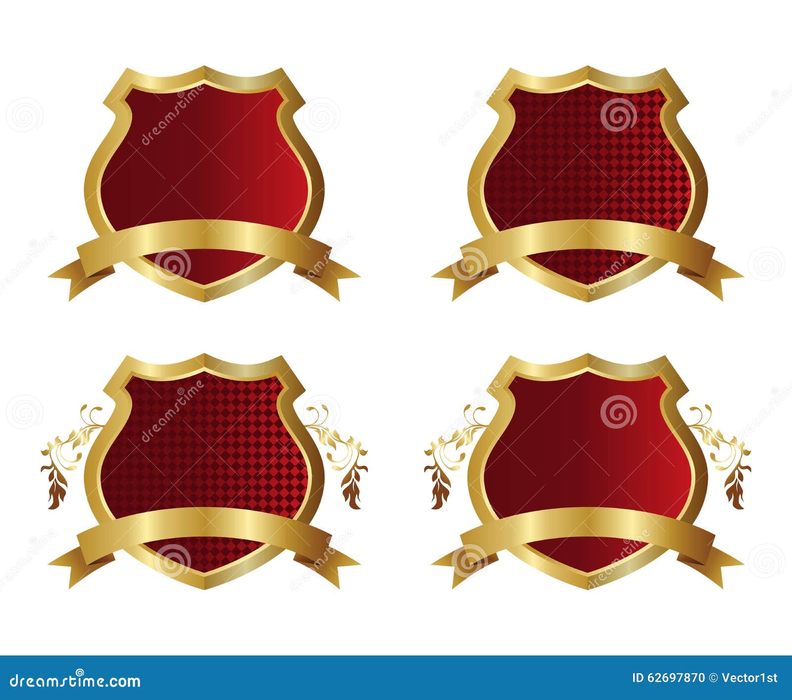 Art shield stock vector. Illustration of reflection, design - 62697870