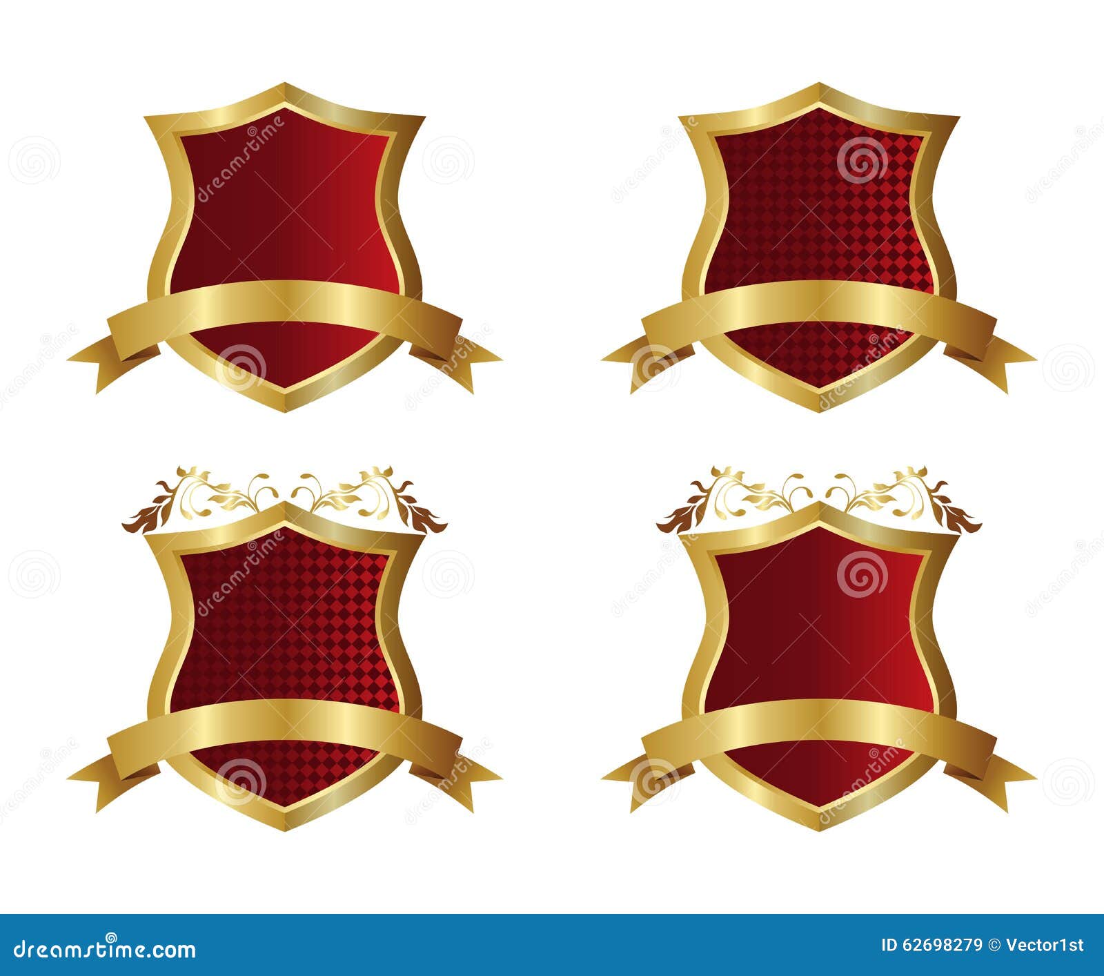 Art shield stock vector. Illustration of insignia, element - 62698279
