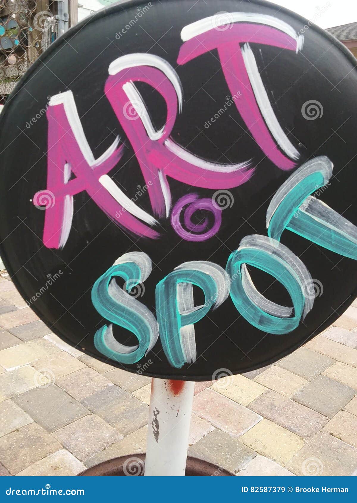 Art spot stock image. Image of sign, artsy, creative - 82587379