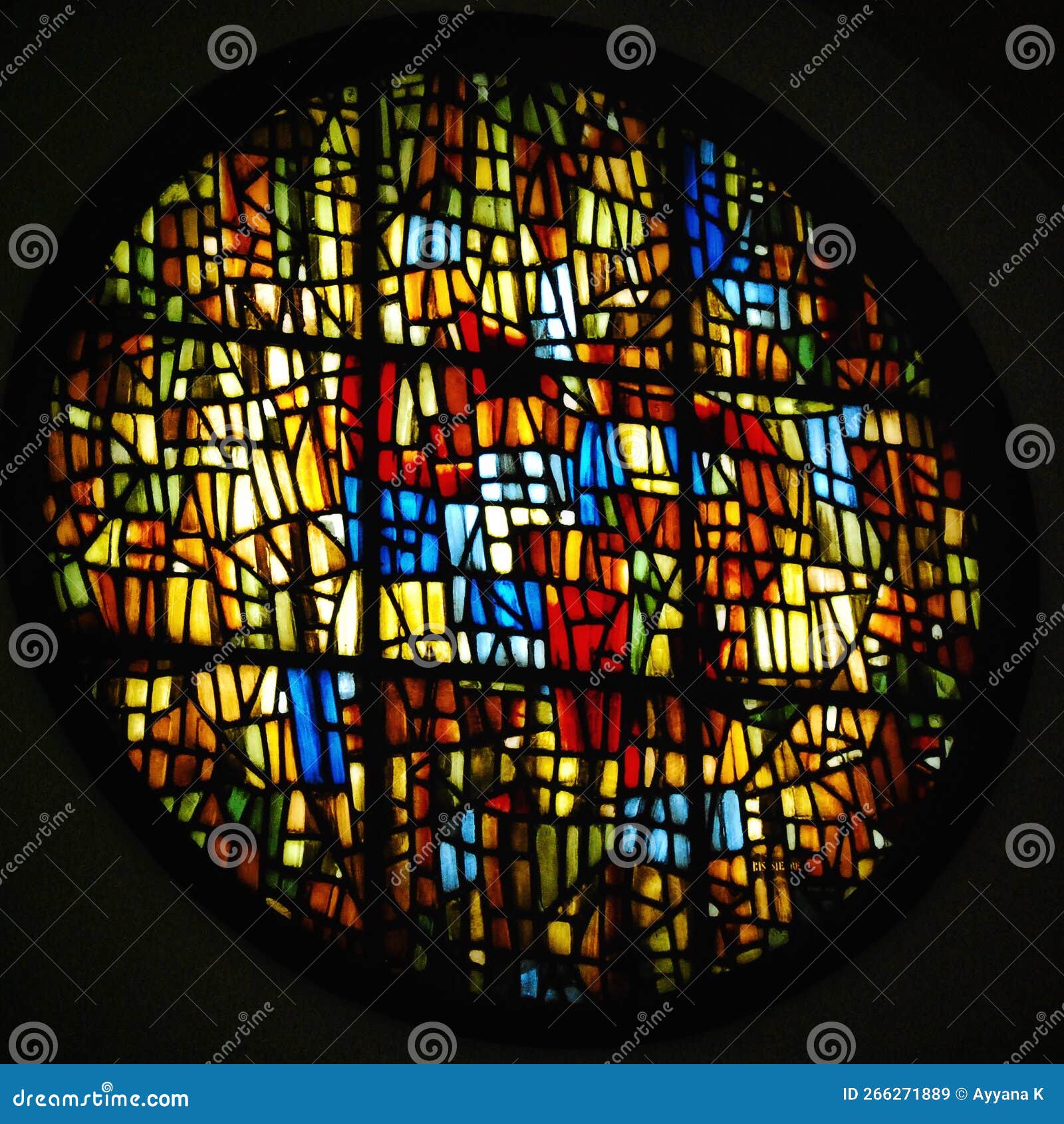Art editorial stock image. Image of stained, glass, rome - 266271889