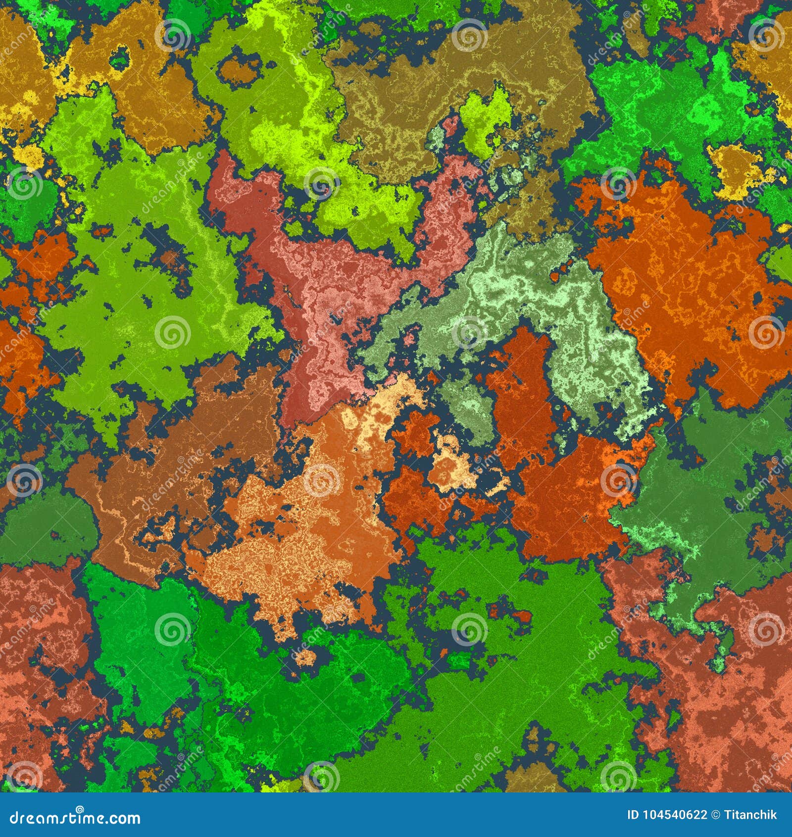 Abstract Spread- Seamless Paint Stock Illustration - Illustration of ...