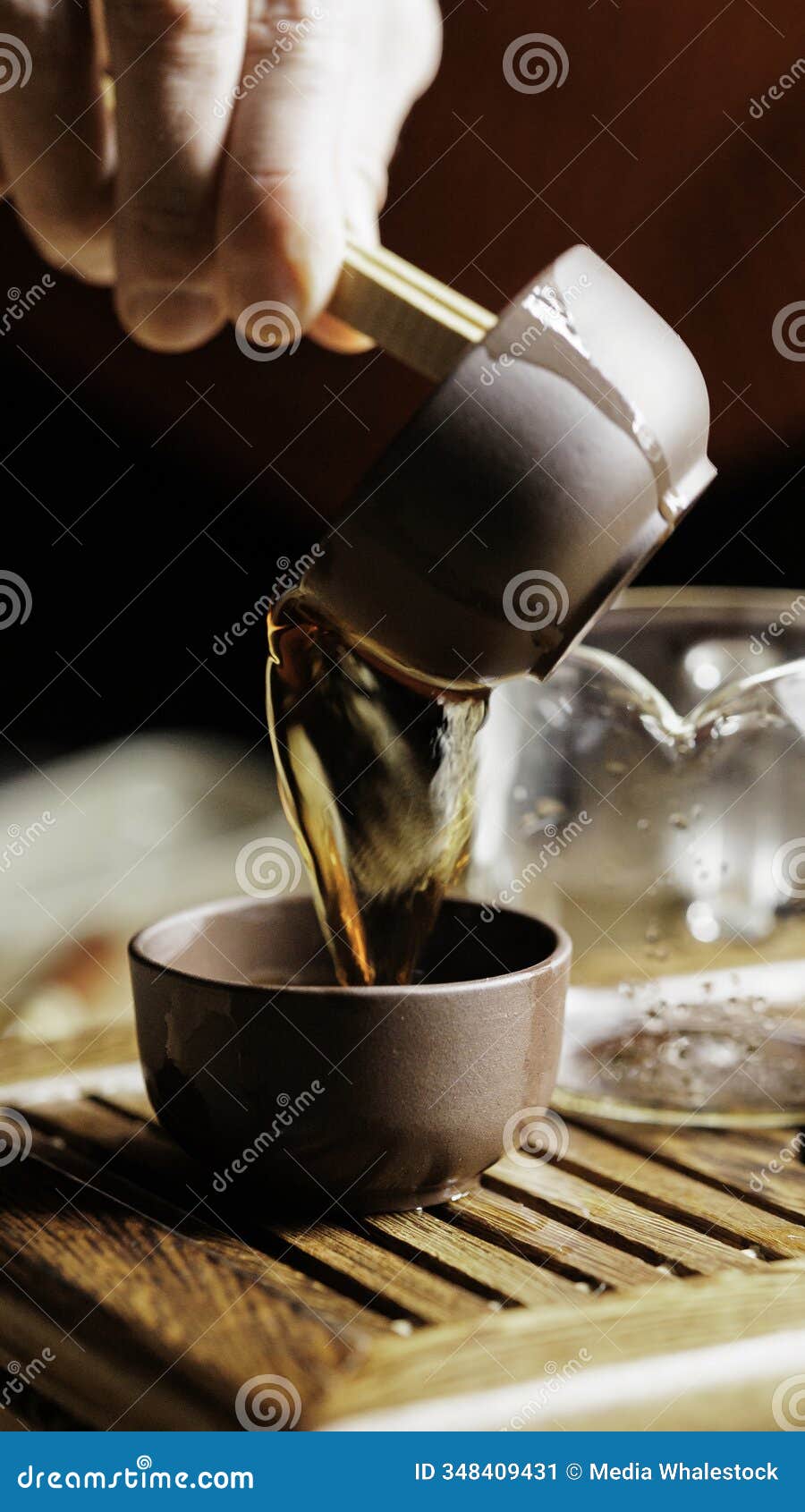 The Art of the Tea Brewing Process Utilizing Traditional Tools and ...