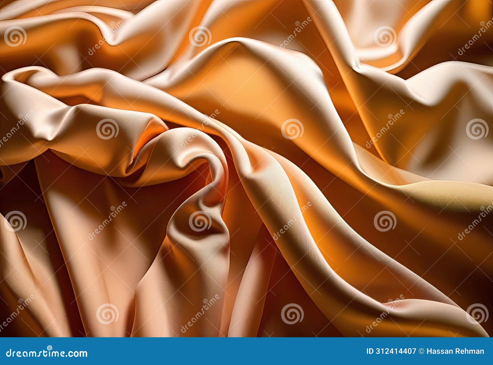 The Art of Textural Sensations in Fabric Scrunching Stock Illustration ...