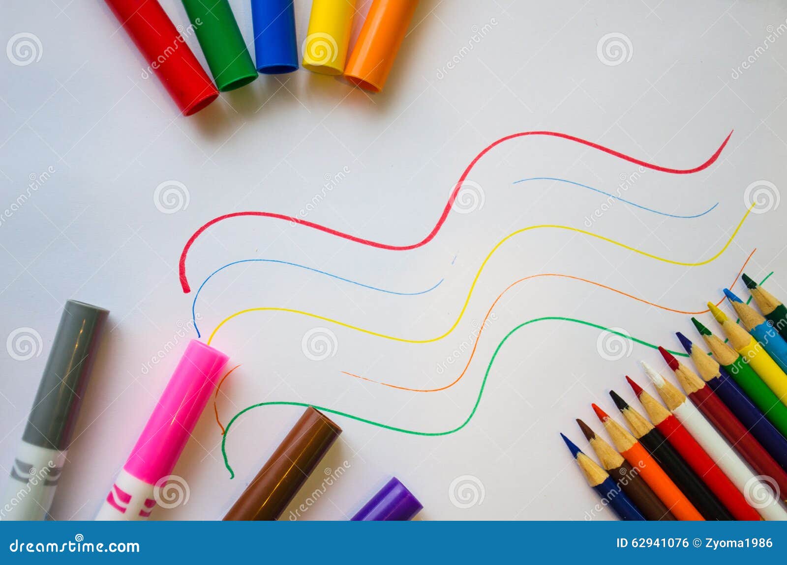 Art theme stock photo. Image of close, drawing, arrange - 62941076