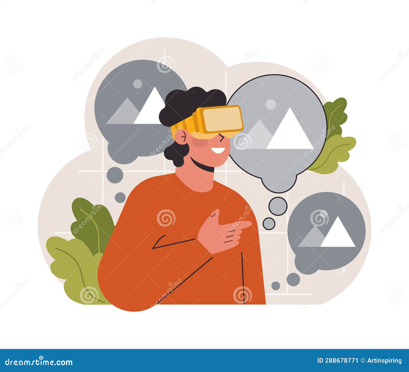 Art Therapy. Character Developing a Creativity. Self-expression Idea ...