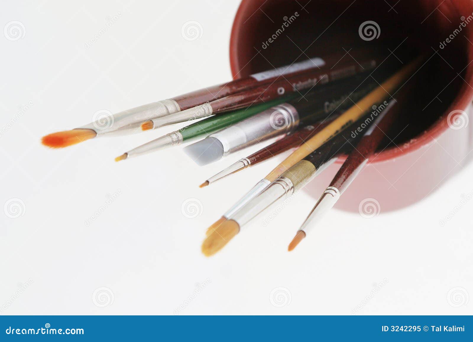 Art tools - brushes stock image. Image of long, tool, sizes - 3242295