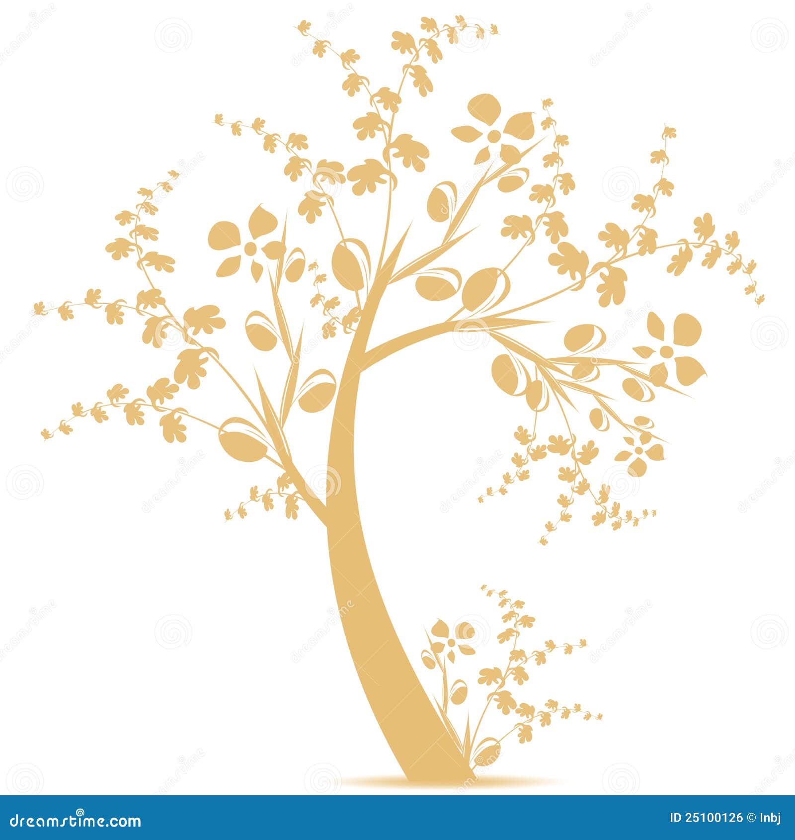 Art Tree stock vector. Illustration of nature, fashion - 25100126