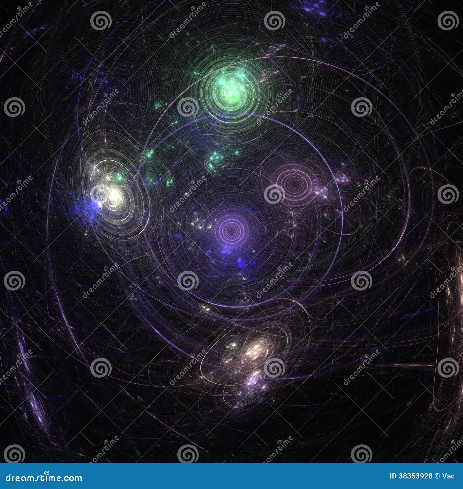 Art Universe abstracto stock de ilustración. Ilustración de elegante ...