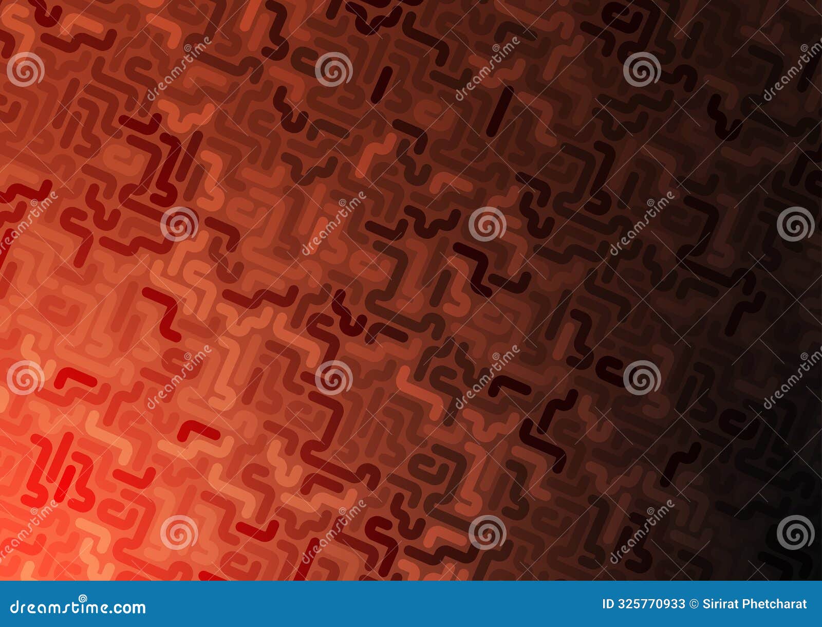 Art Warm Hot Red Line Orange Fire Blaze Background Stock Illustration ...