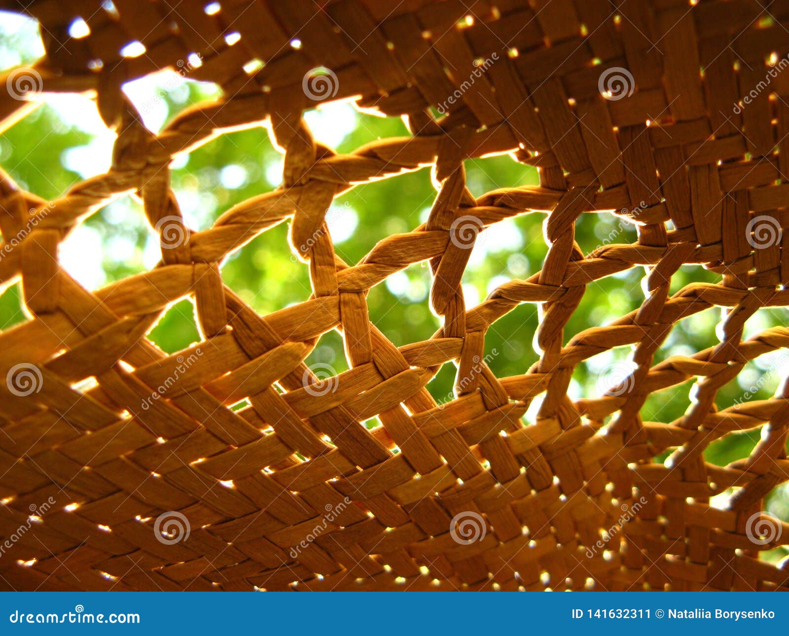Rays of the Sun in a Straw Hat. Stock Image - Image of protection ...