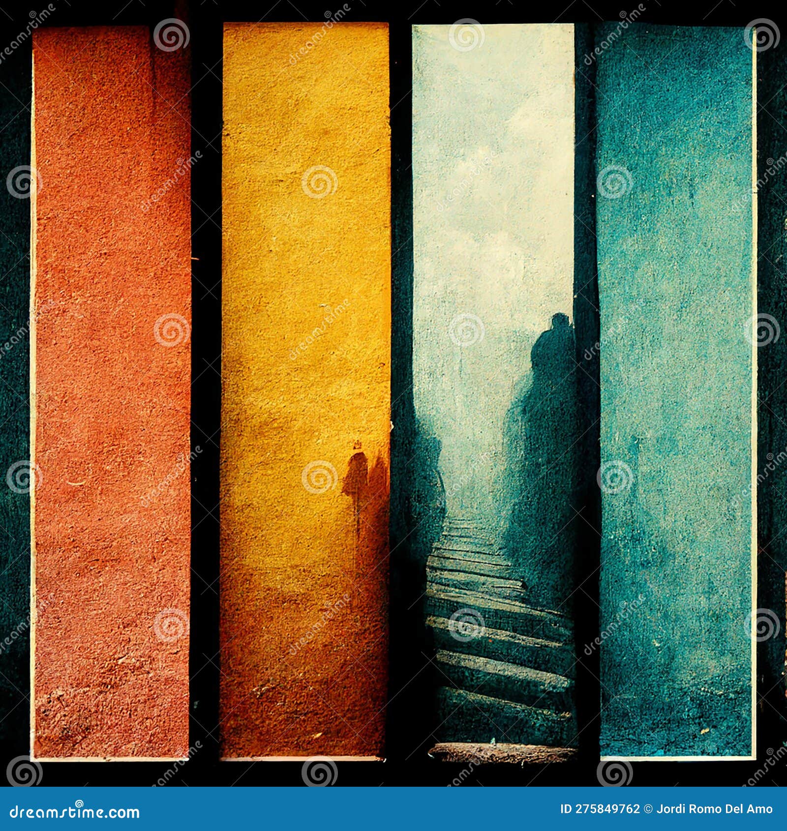 Art in Windows with Classic Camera and Design in Computer Stock ...