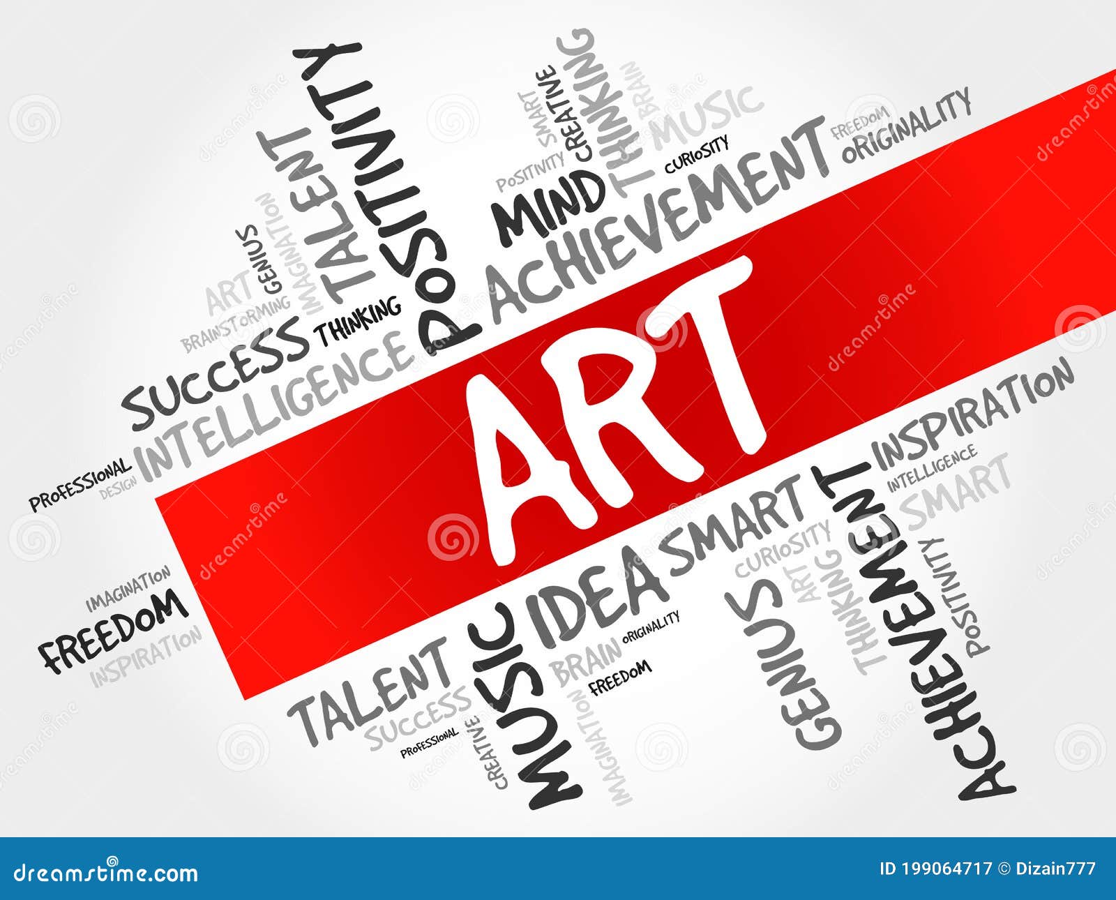 Art word cloud stock illustration. Illustration of agency - 199064717