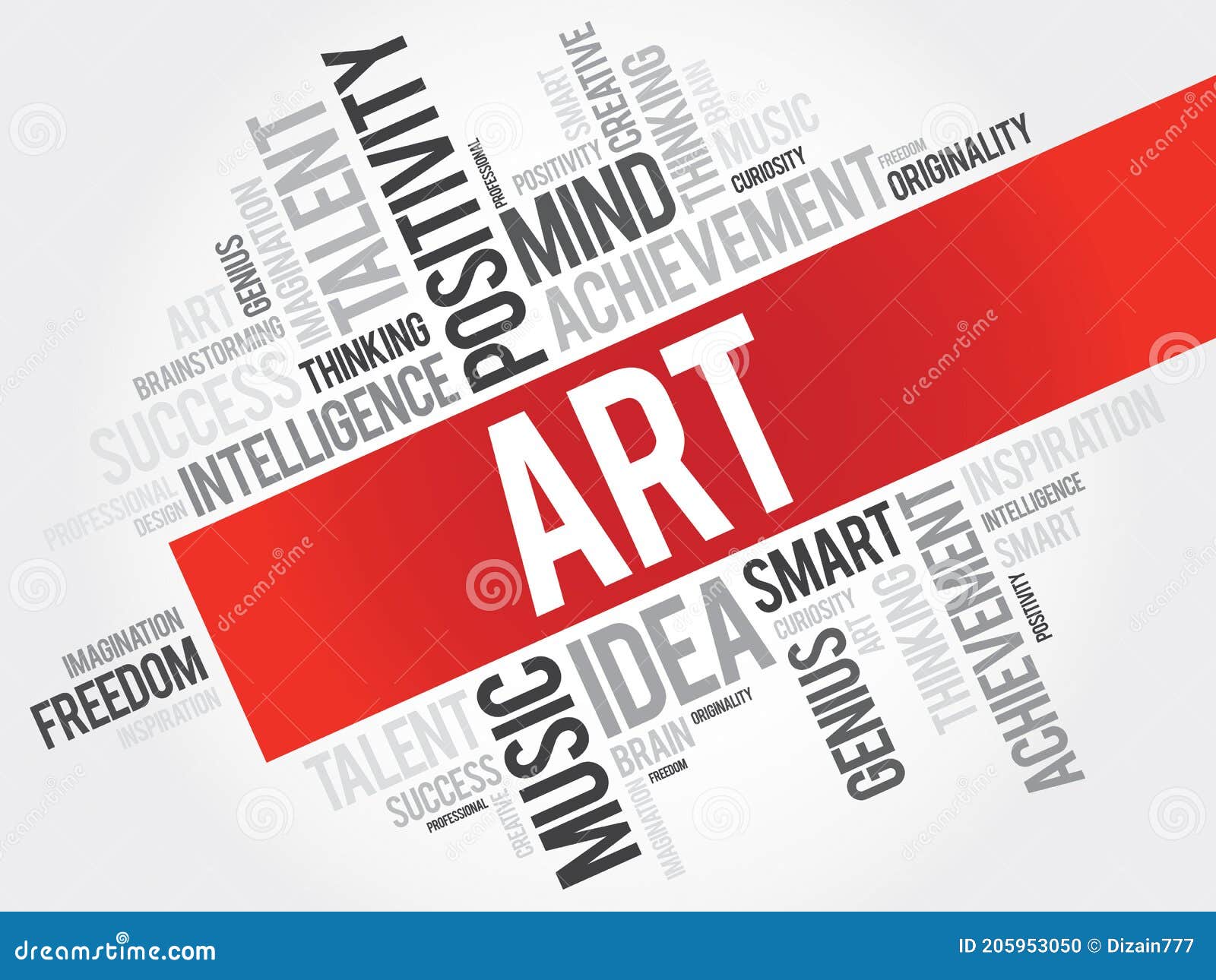 Art word cloud stock illustration. Illustration of crossword - 205953050