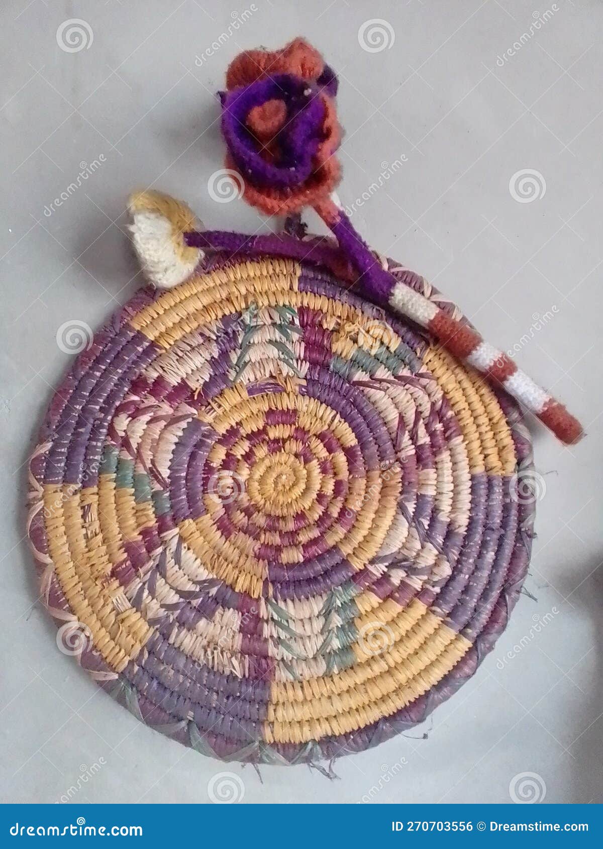 Art work made in Uganda. stock photo. Image of wool - 270703556