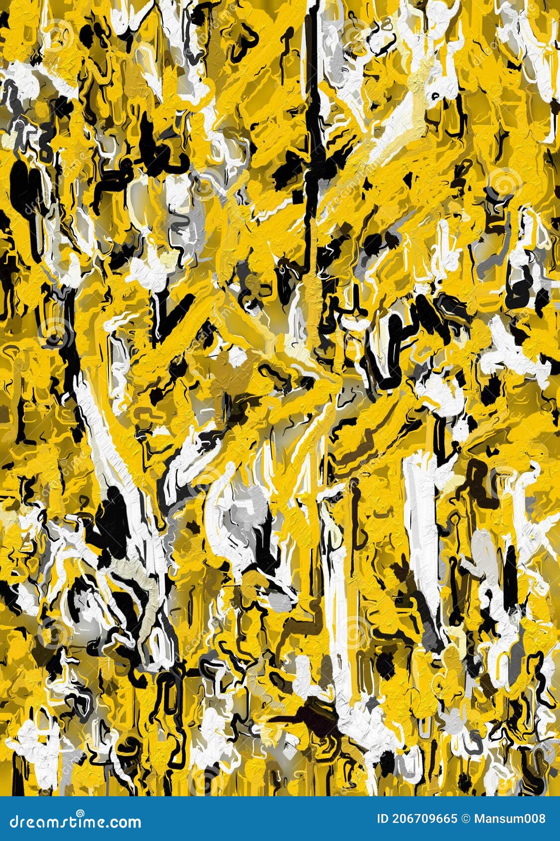 Yellow Color Pattern Background Stock Illustration - Illustration of ...