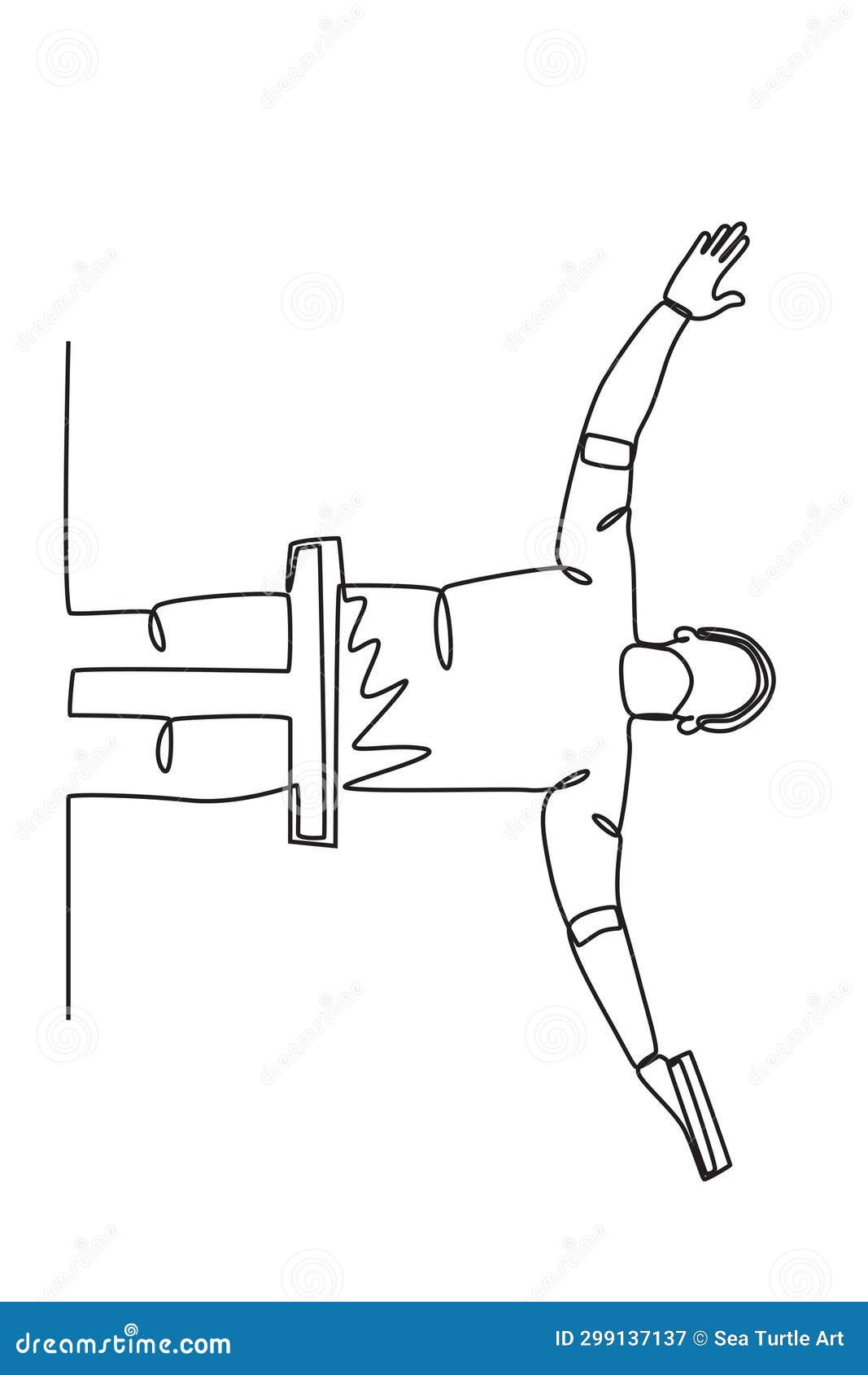 A Man Who Advocated Christian Reform Stock Vector - Illustration of ...