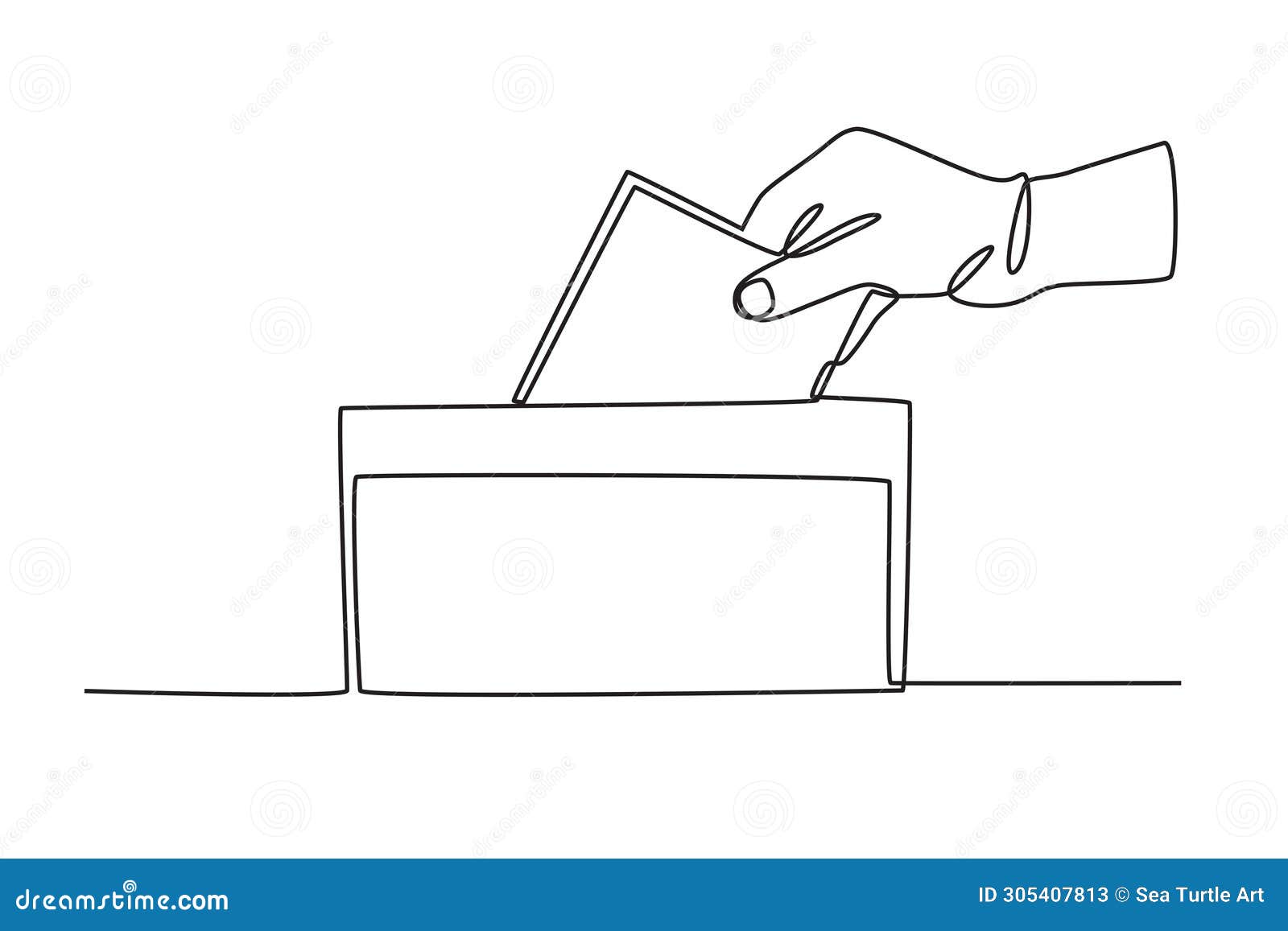 Completed the Selection of Candidates Stock Illustration - Illustration ...