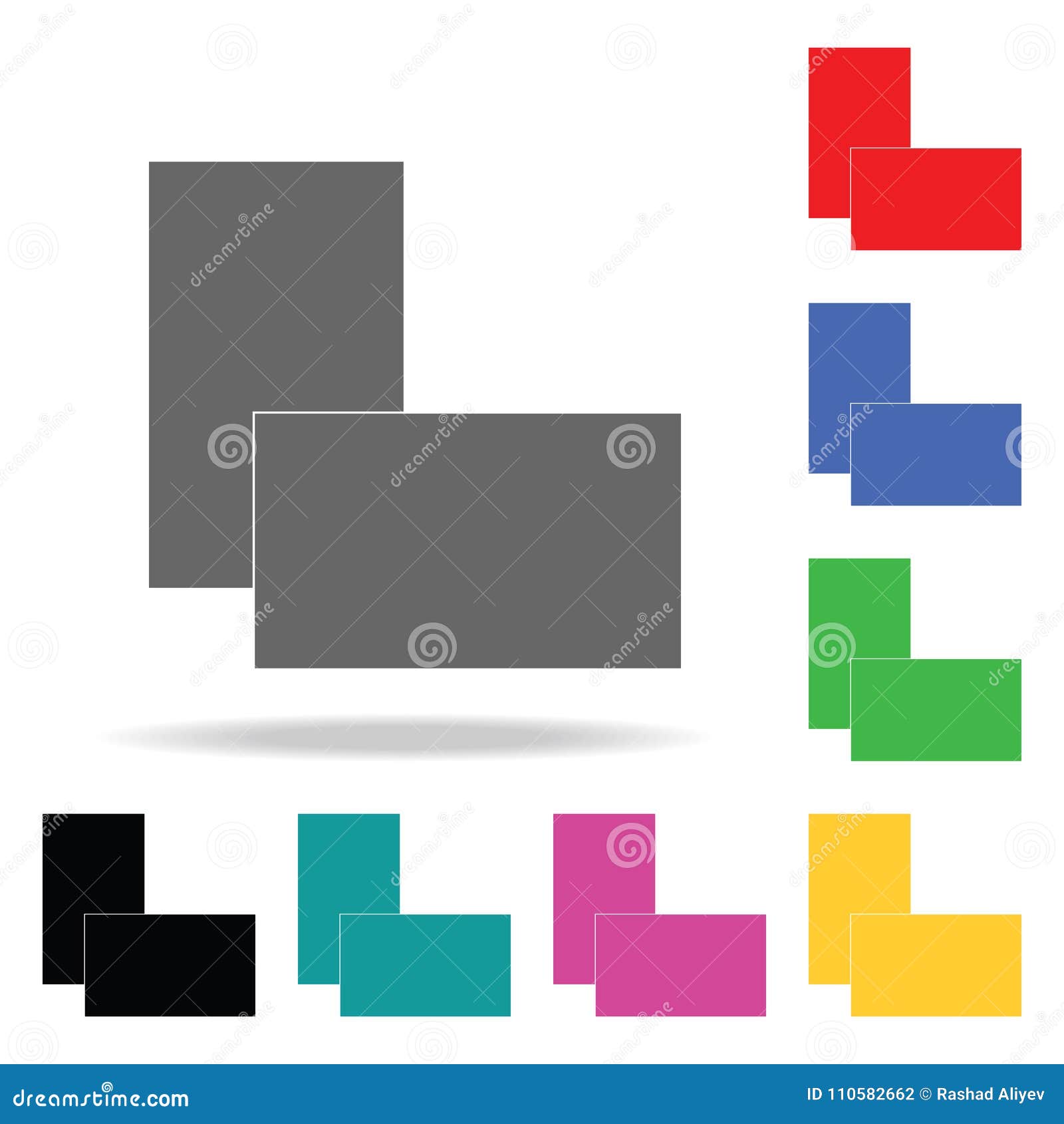 Artboard Button Icon. Elements in Multi Colored Icons for Mobile ...