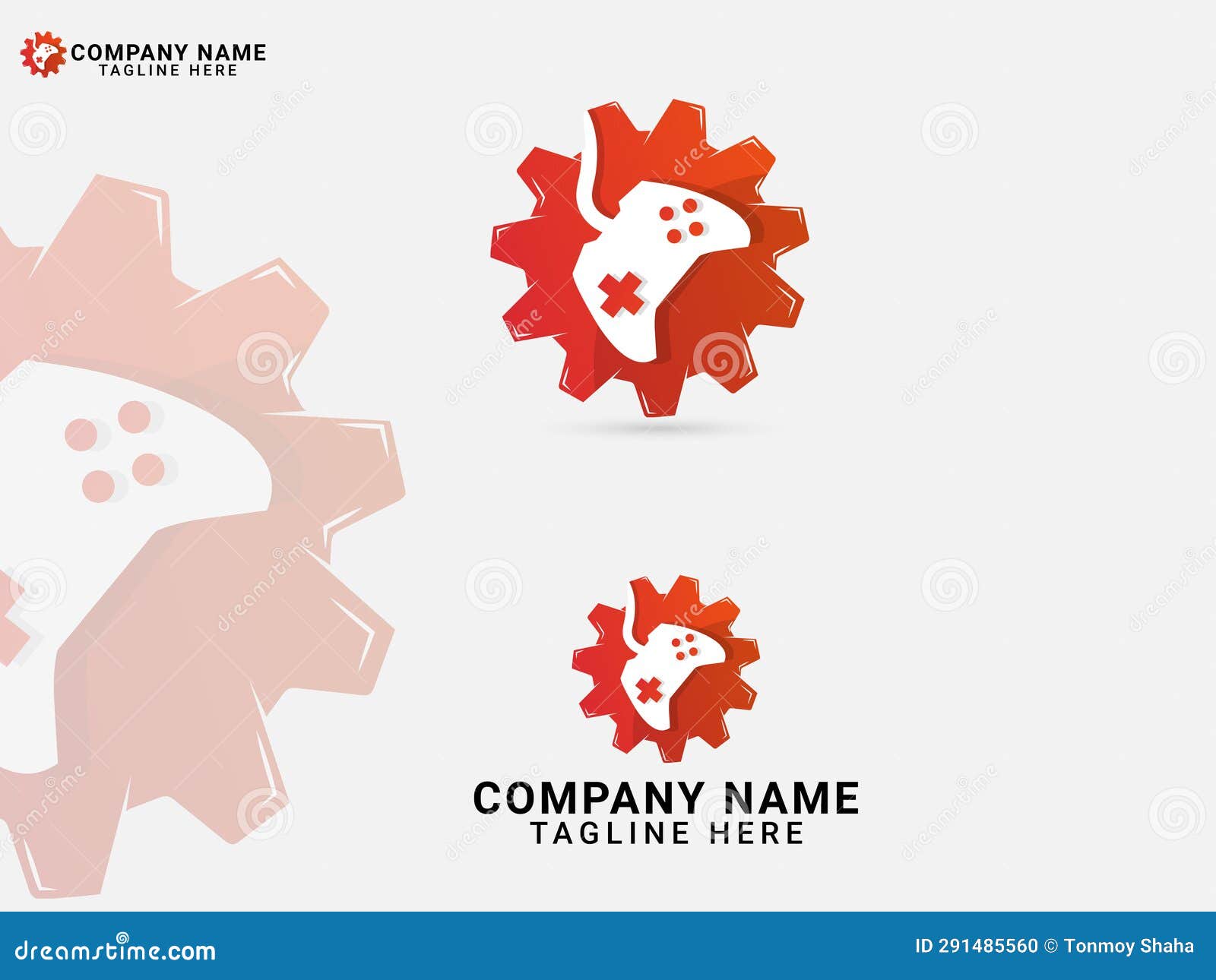 Gear Game Controller Logo Design. Gear. Gaming Logo. Sports. Play ...