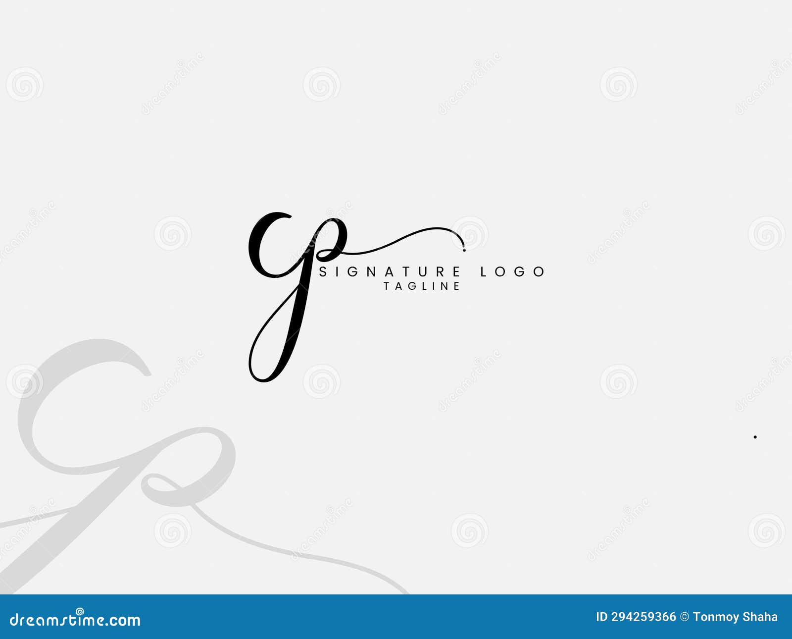 Cp Logo. Signature Gp Letter Logo Design. Signature Logo. Business ...