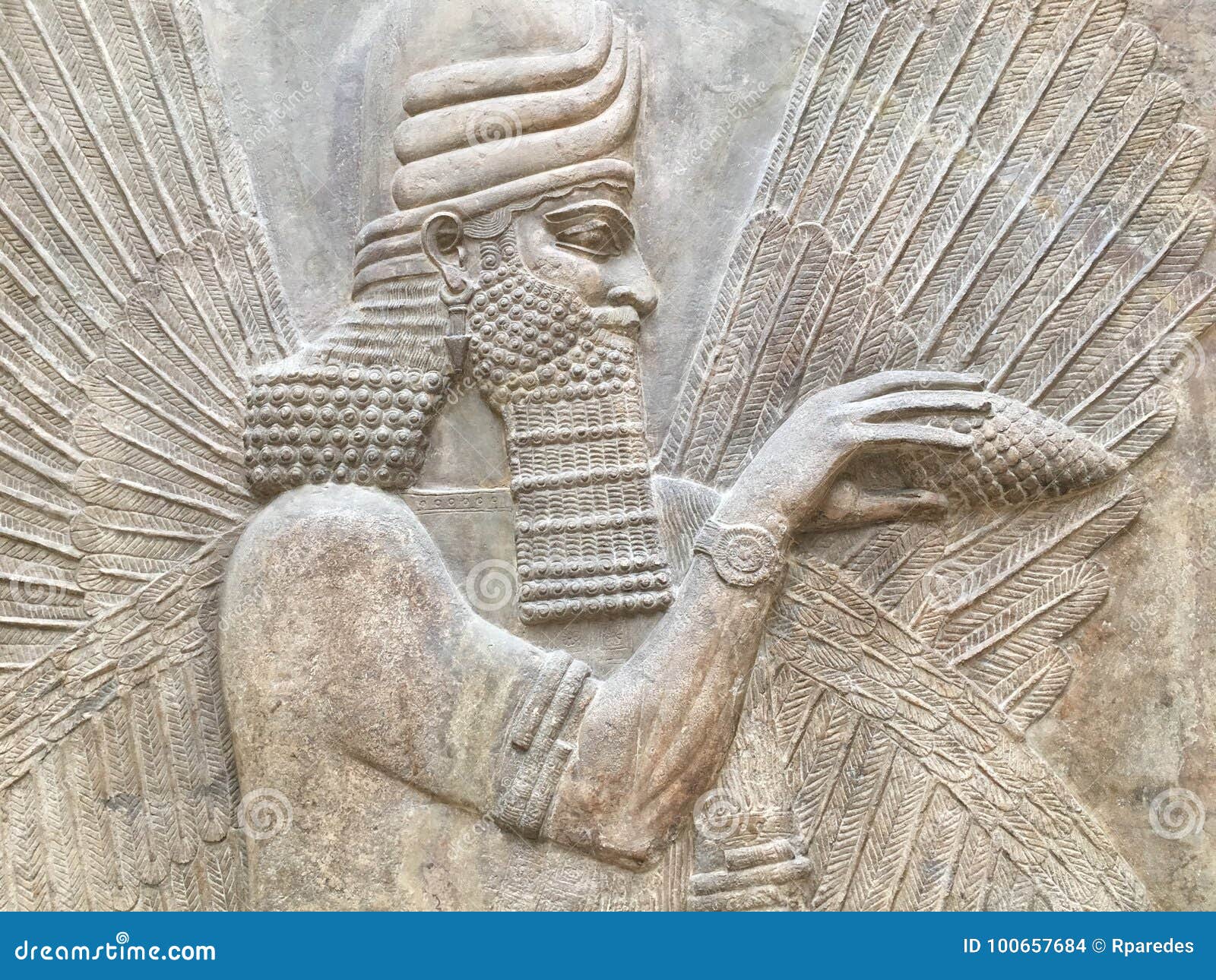 Arte babilónico foto de archivo. Imagen de lumbrera - 100657684