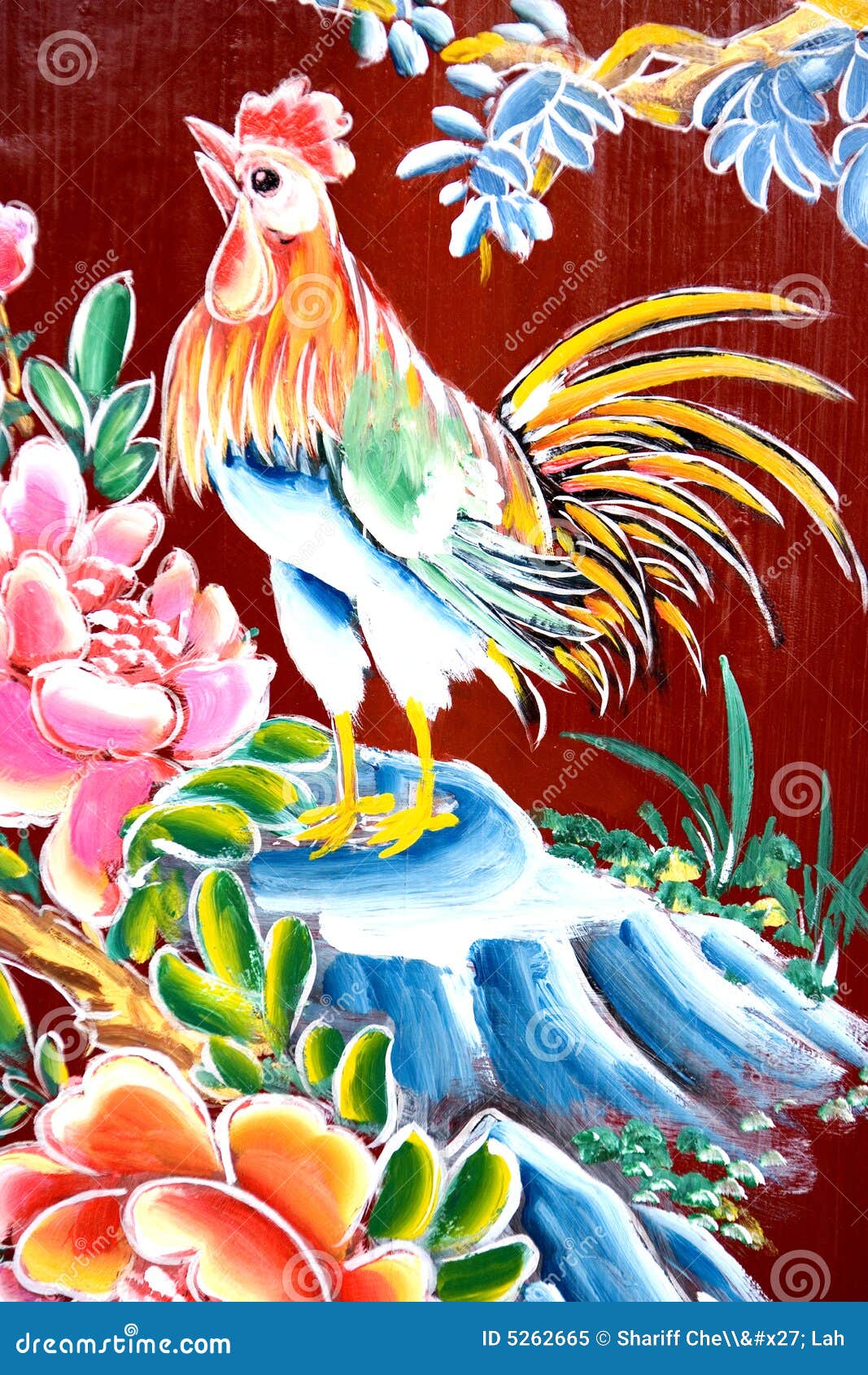 Arte Chinesa Da Parede Do Templo Imagem de Stock - Imagem de artwork ...