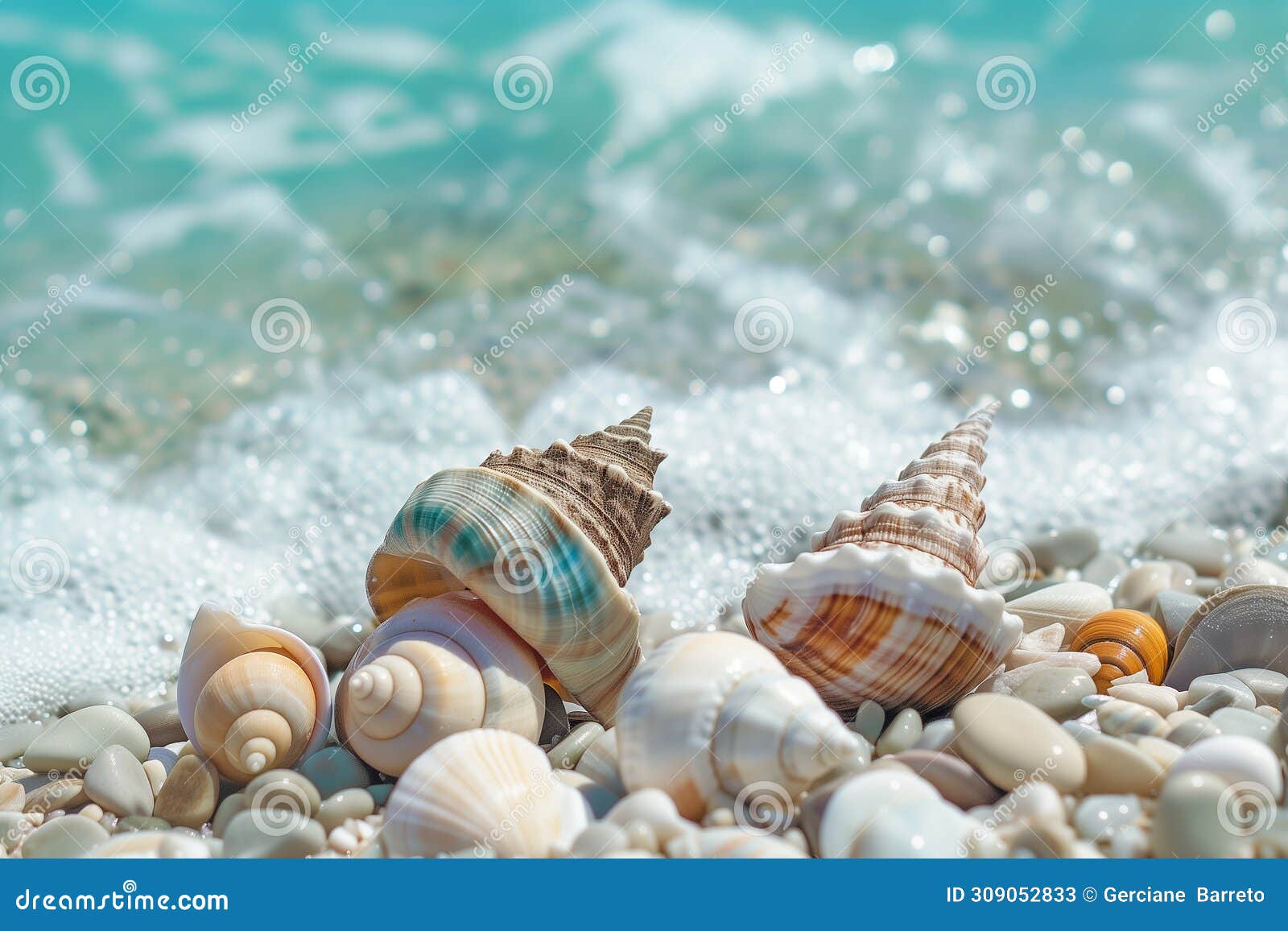 Stones, Shells and Shells Come Together in Perfect Harmony To Convey ...