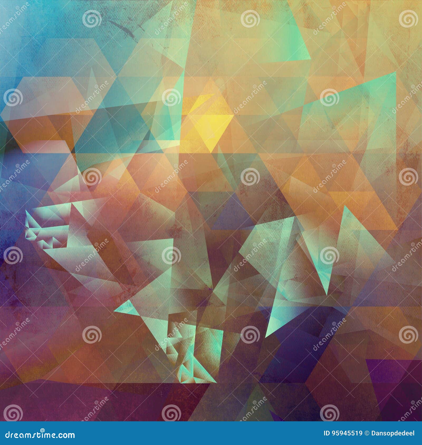 Arte Finala Poligonal Abstrata Ilustração Stock - Ilustração de pintado ...