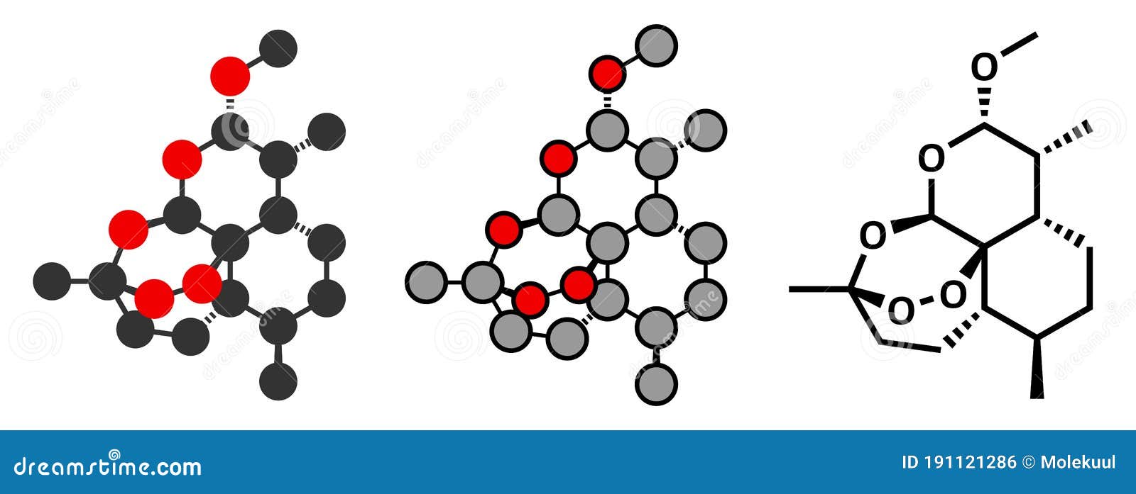 Artemether Molecule, Molecular Structures, Antimalarial Combinations ...
