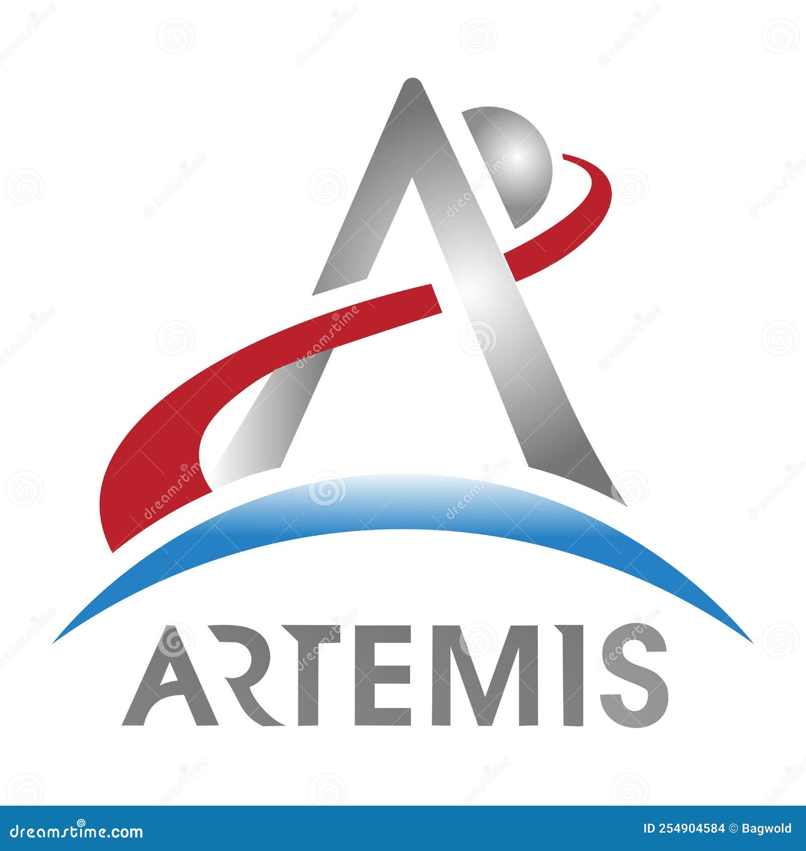 Artemis Logo Vector Design On A White Background | CartoonDealer.com ...