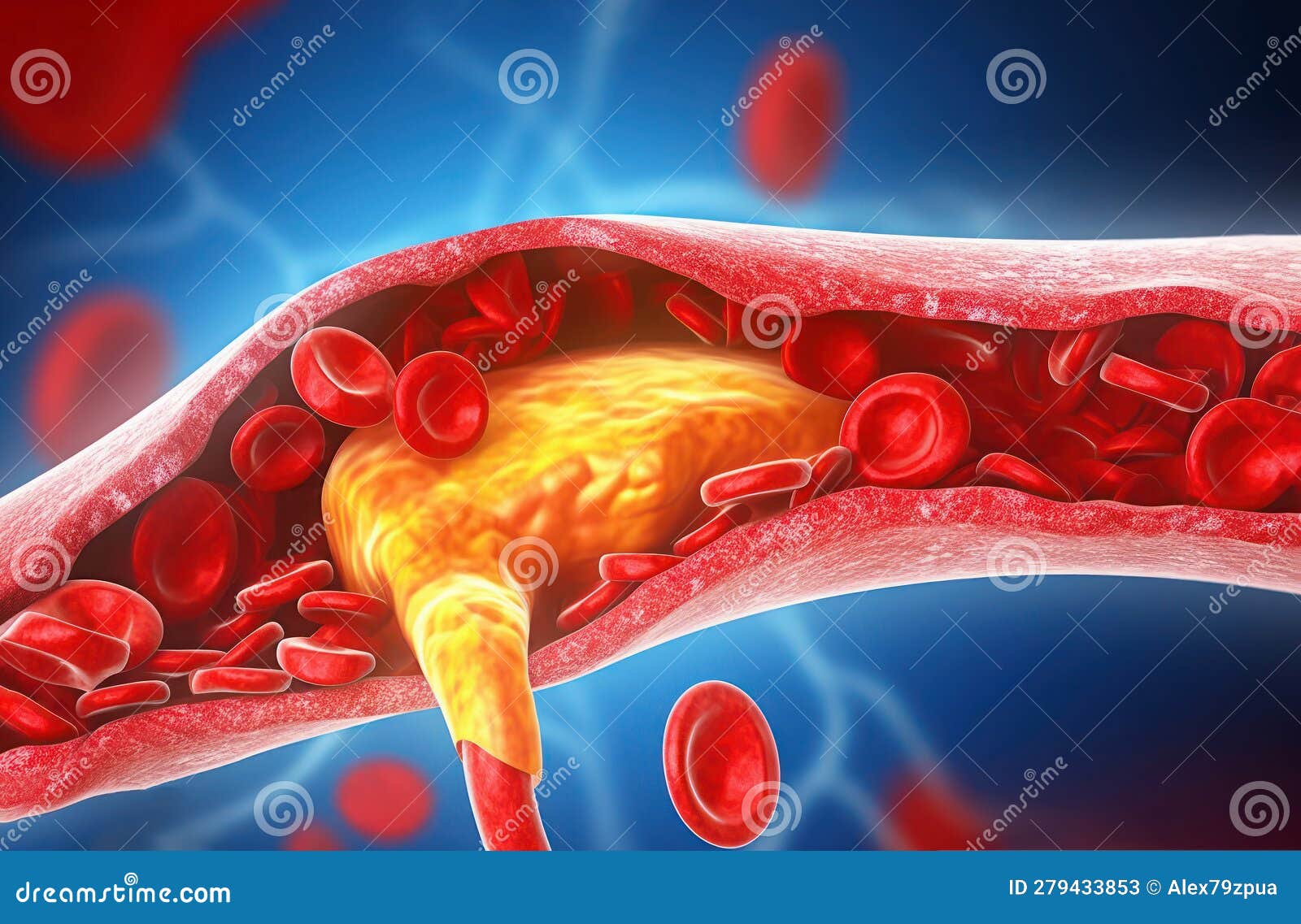 Arterial Vasoconstriction And Vasodilation. Scientific Diagram. Vector ...