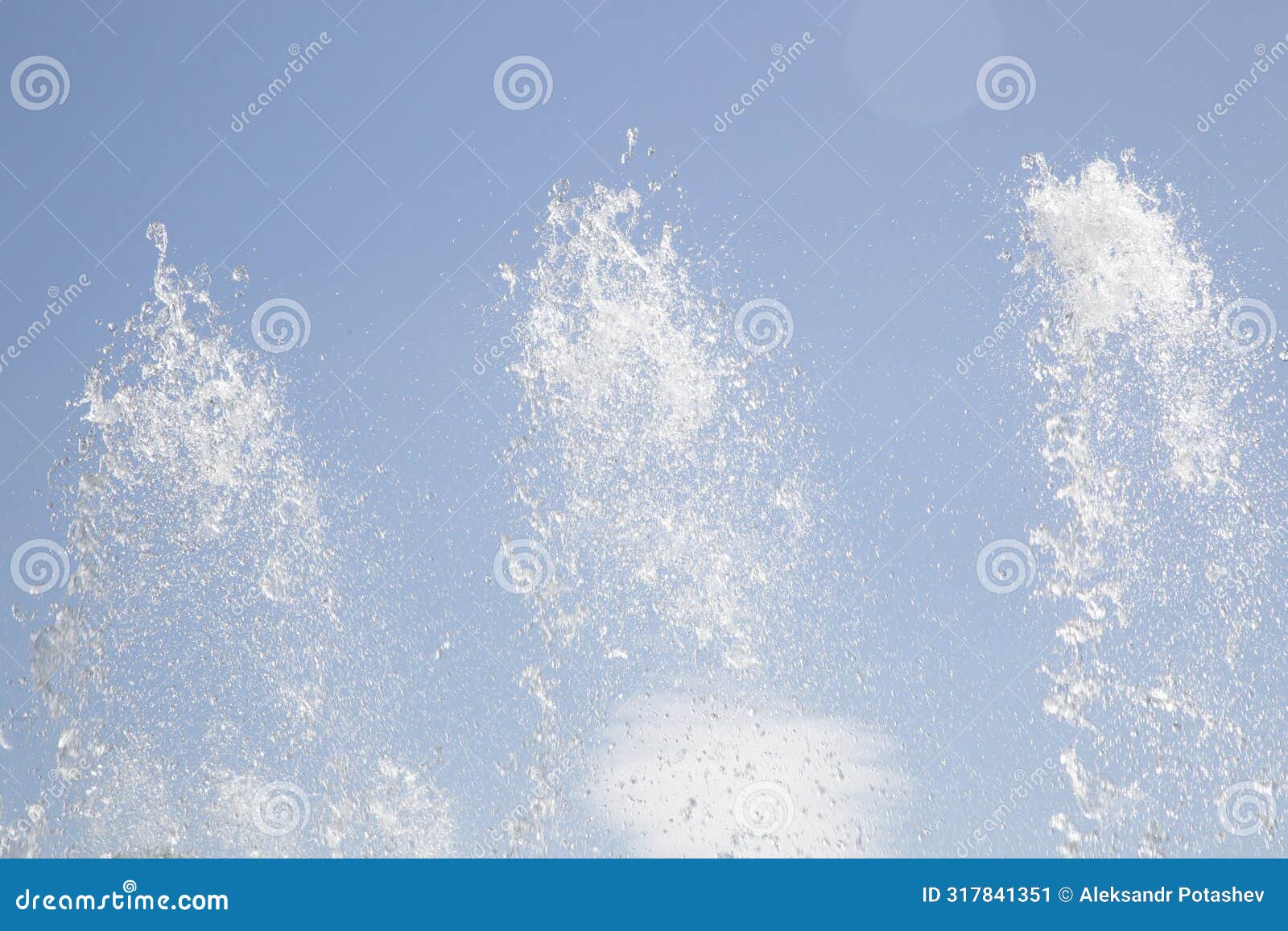 Artesian Water. Extraction of Clean Water from Underground Stock Image ...