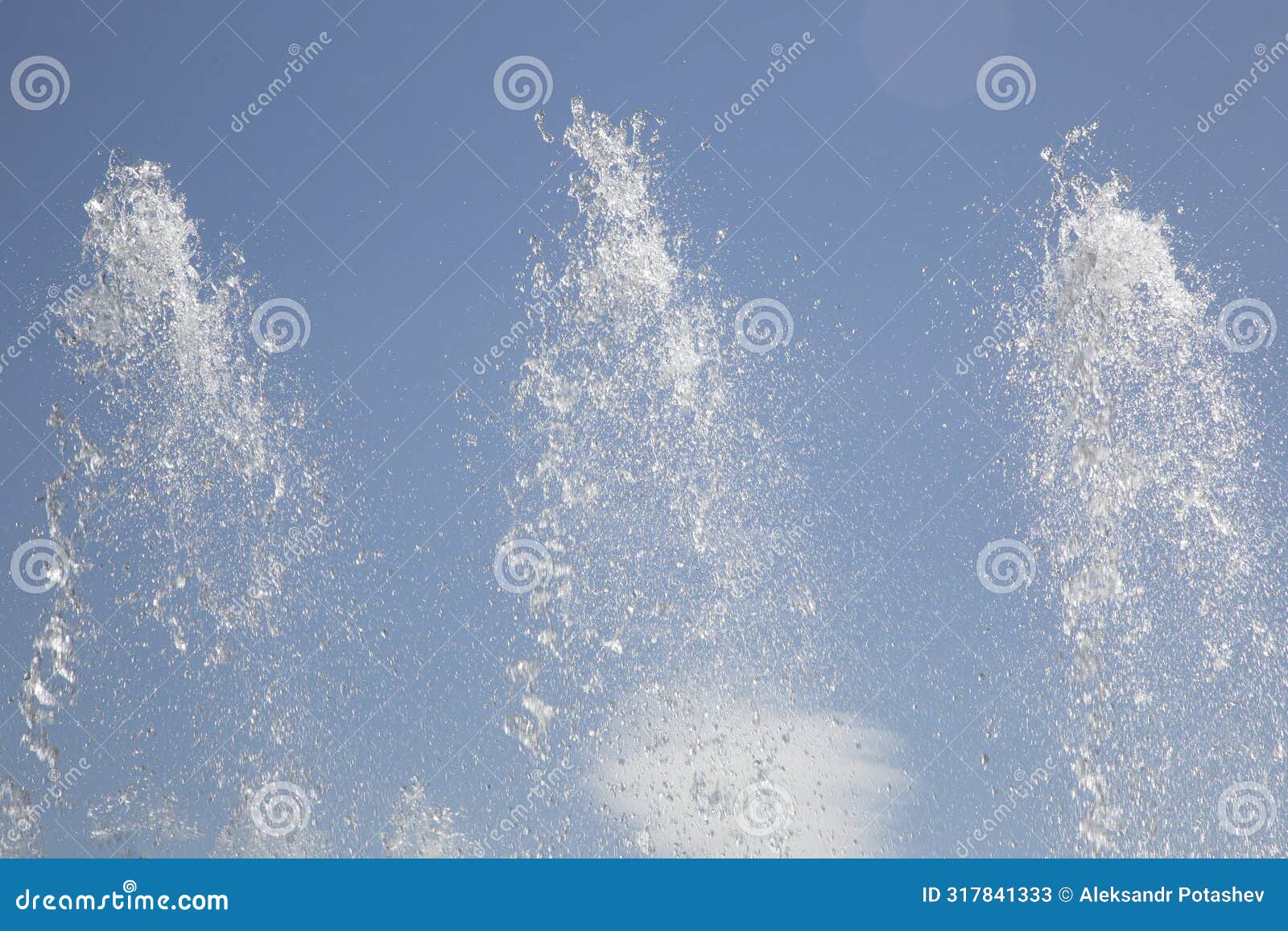 Artesian Water. Extraction of Clean Water from Underground Stock Image ...