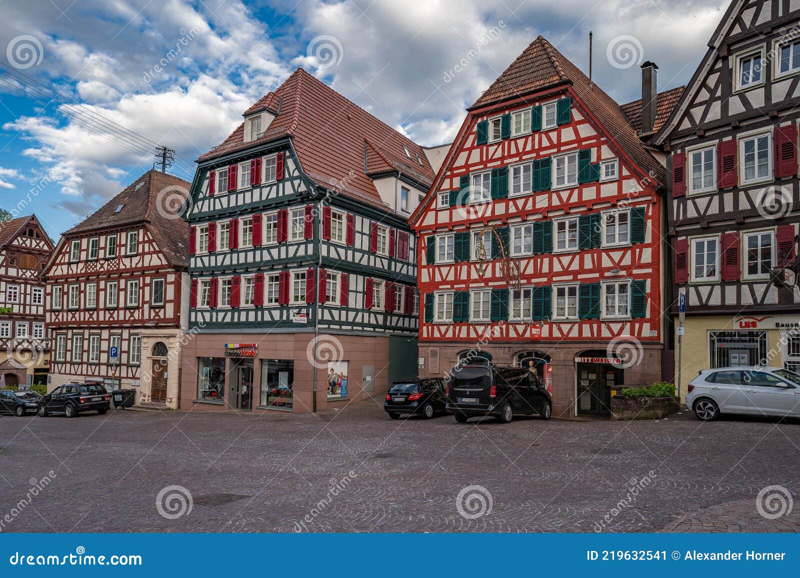 Artful Medieval Half Timber House Editorial Photo - Image of antique ...